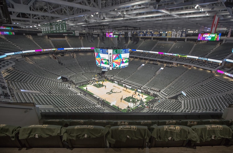 Milwaukee Bucks Tickets Floor Seats | Viewfloor.co