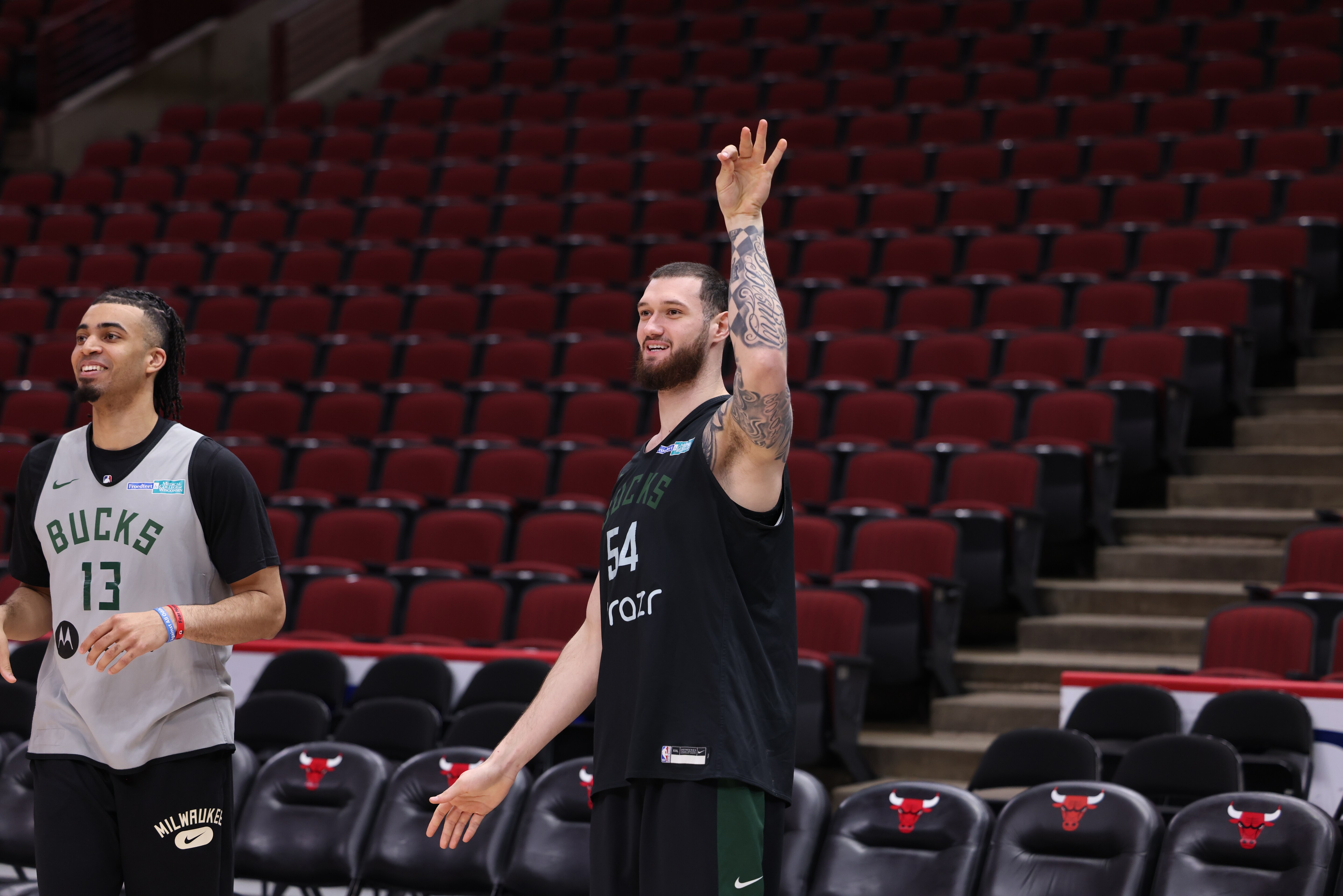 In Photos: Bucks prep for Game 3 in Chicago Photo Gallery | NBA.com