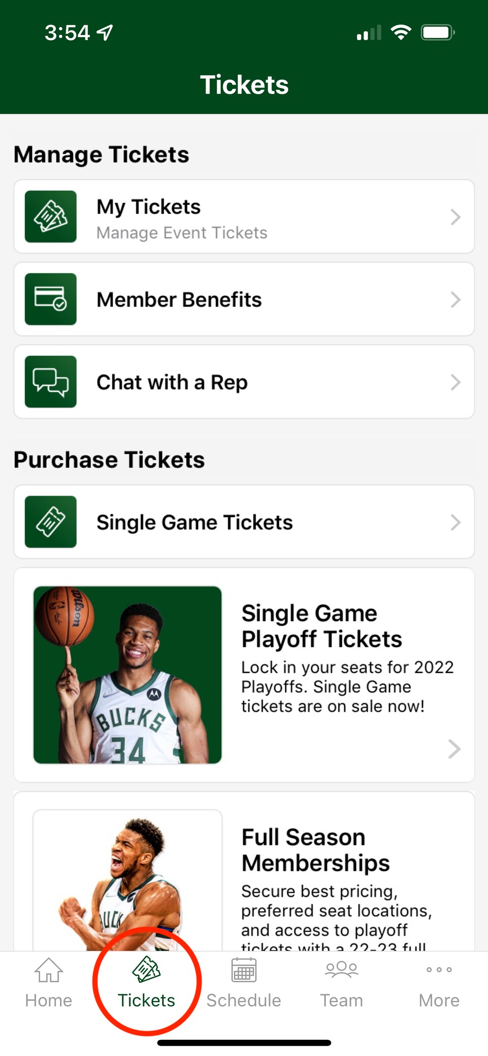 Mobile Ticketing | Milwaukee Bucks