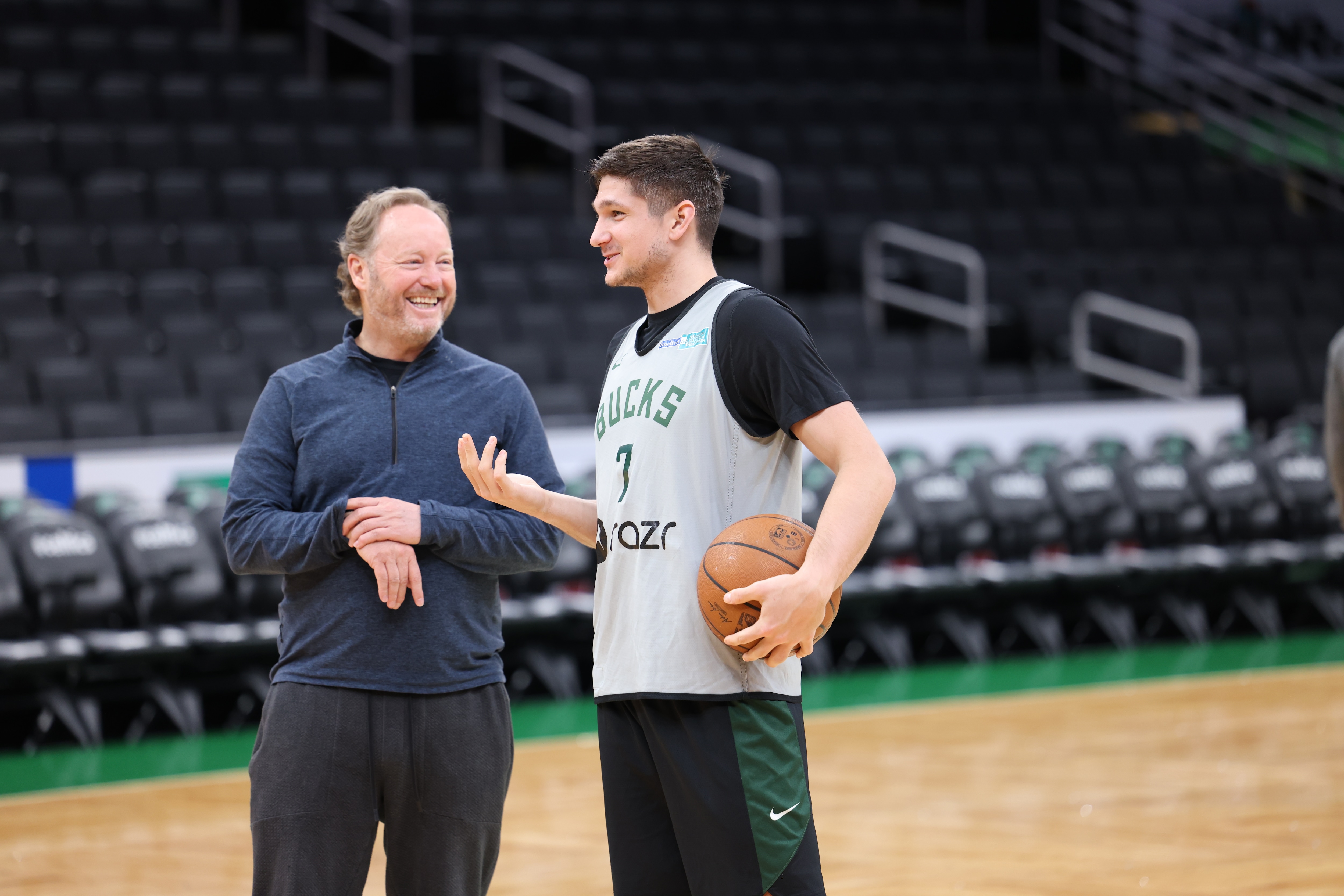 In Photos: Bucks shootaround in Boston Photo Gallery | NBA.com