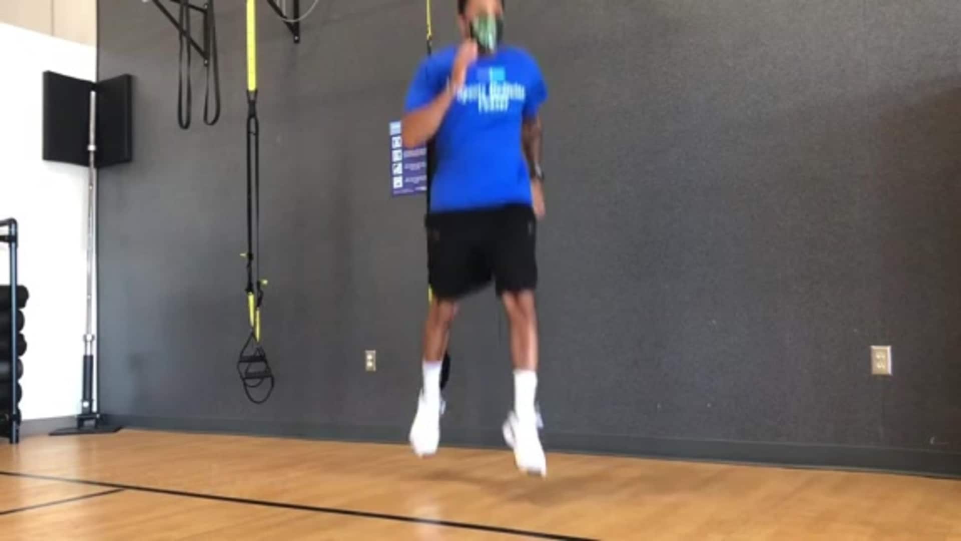 BucksFit - Lunge Jumps | Milwaukee Bucks