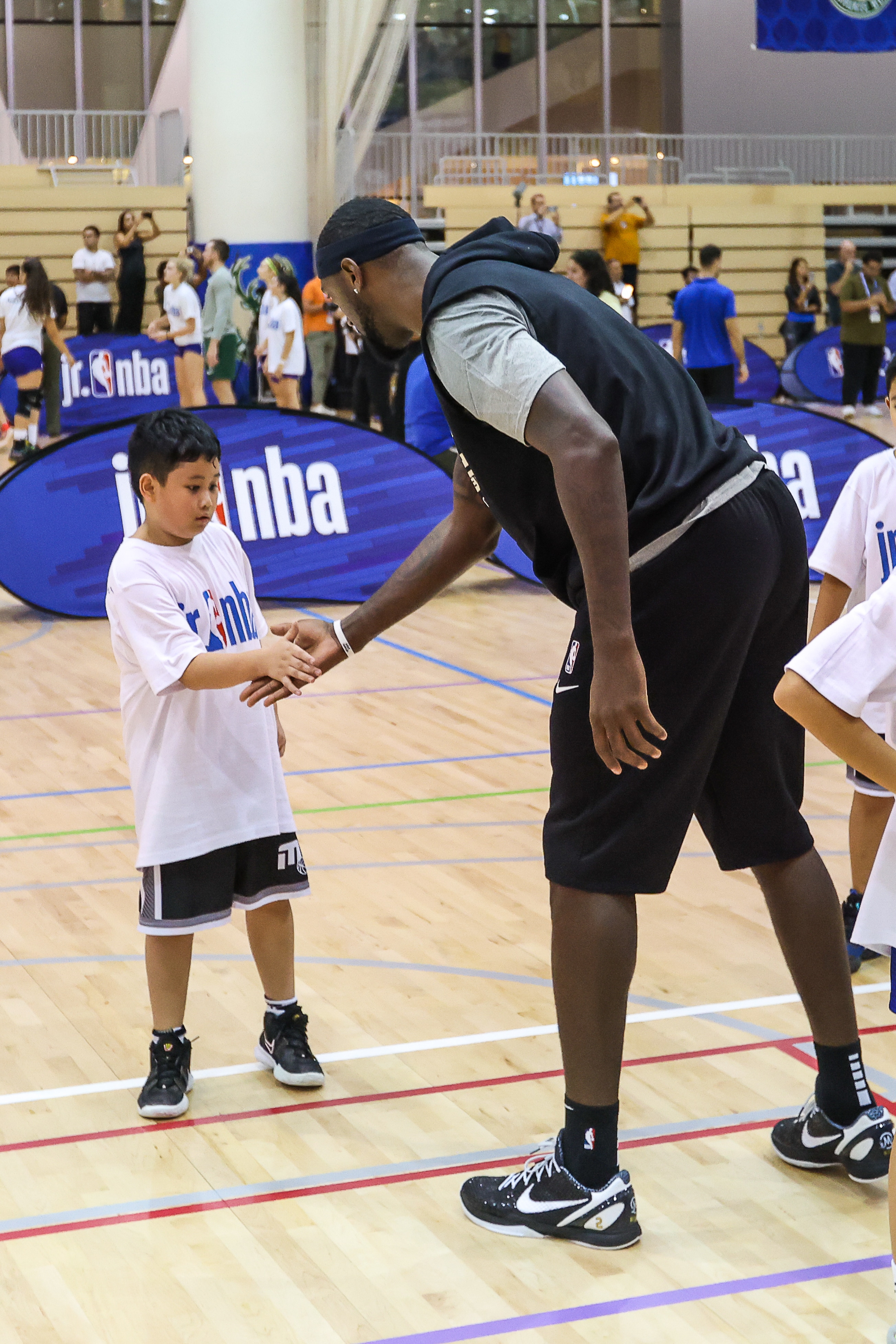 In Photos: Bucks Participate in Junior NBA Clinic In Abu Dhabi Photo ...