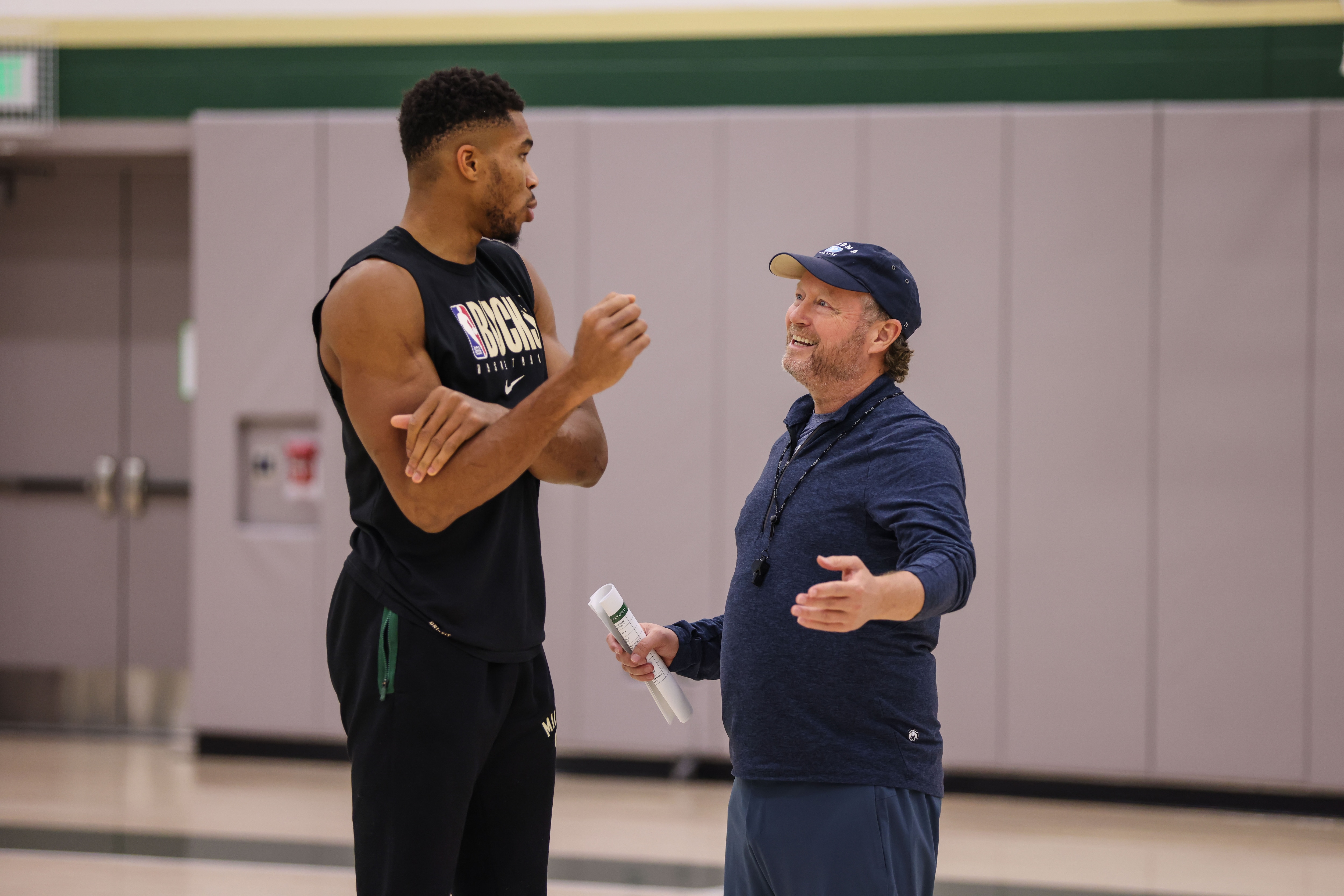In Photos: Bucks Participate In Shootaround Ahead Of Nets Game Photo ...
