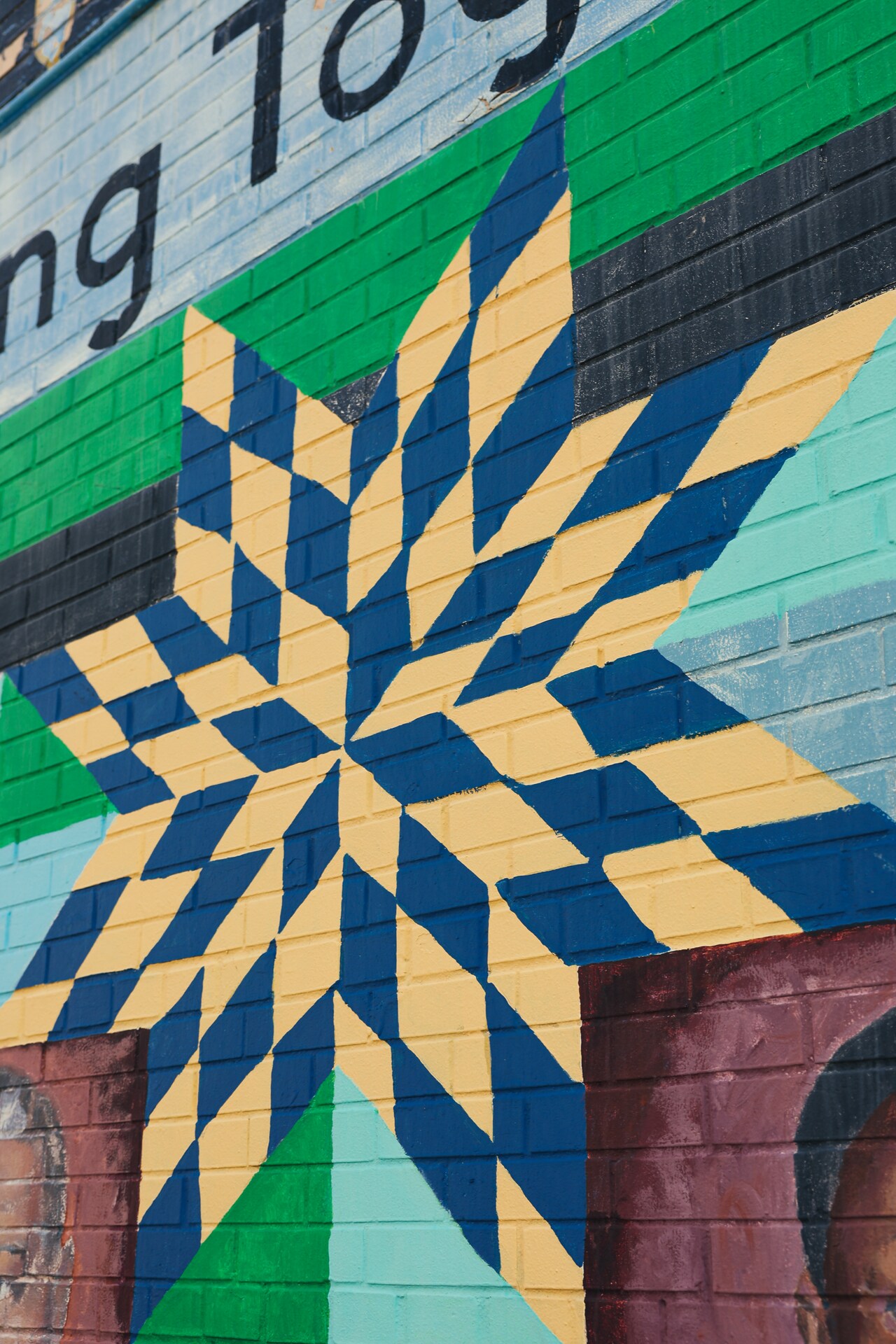 In Photos: The Patchwork Mural That Inspired The City Jerseys ...