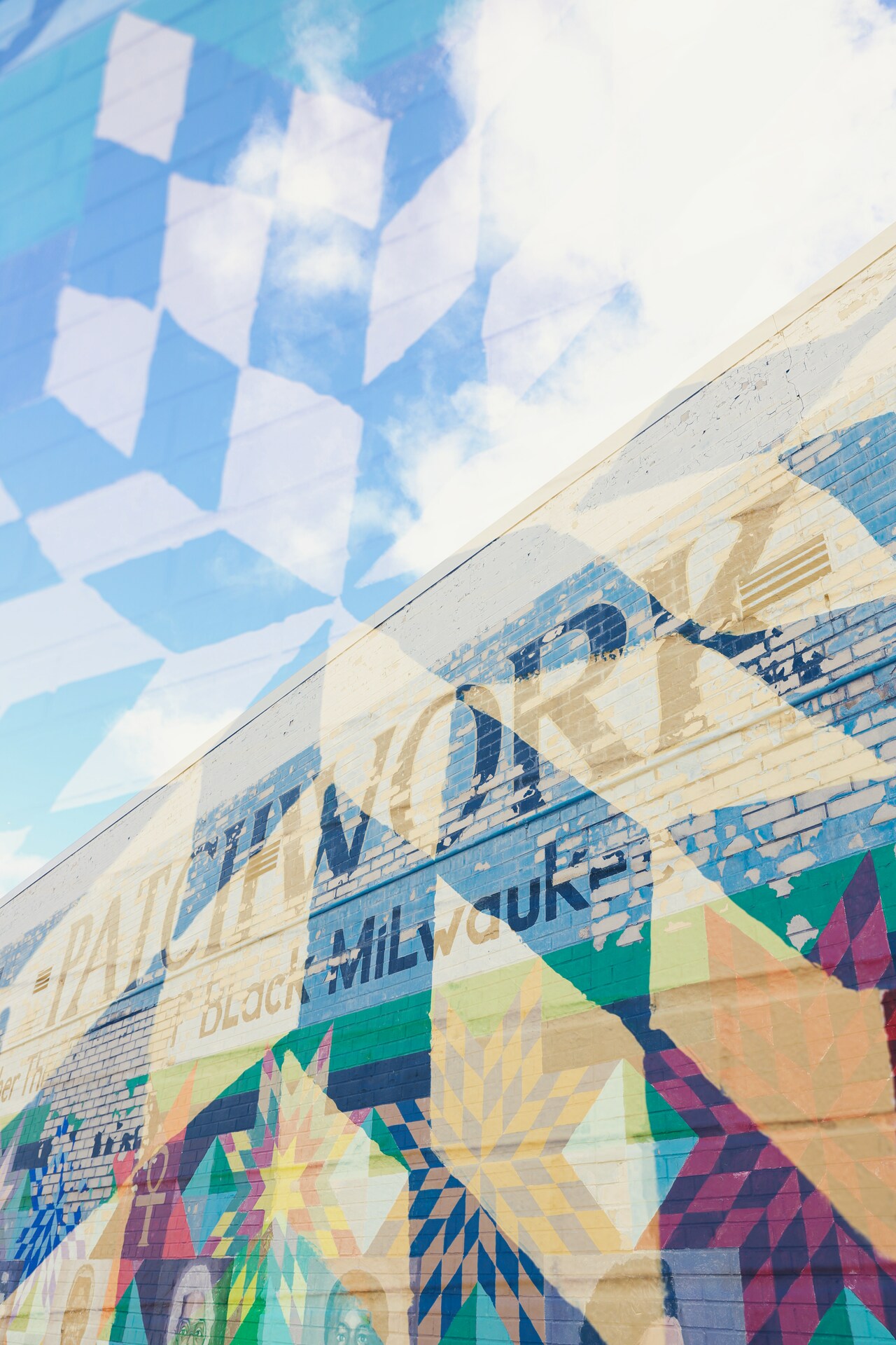 In Photos: The Patchwork Mural That Inspired The City Jerseys | Milwaukee Bucks