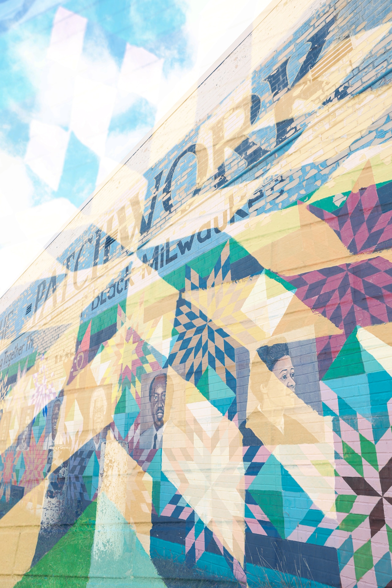 In Photos: The Patchwork Mural That Inspired The City Jerseys | Milwaukee Bucks