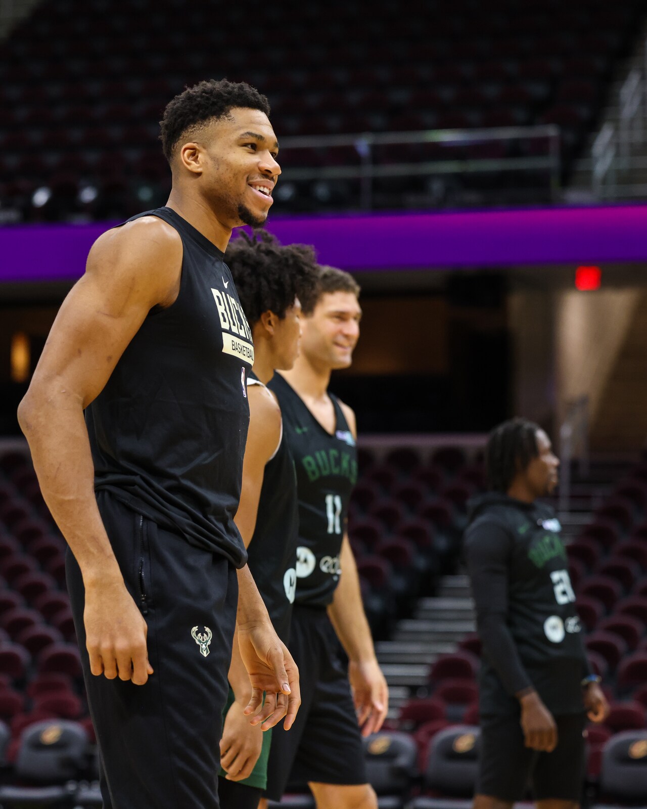 In Photos: Bucks Shootaround Ahead Of Cavaliers Game | Milwaukee Bucks