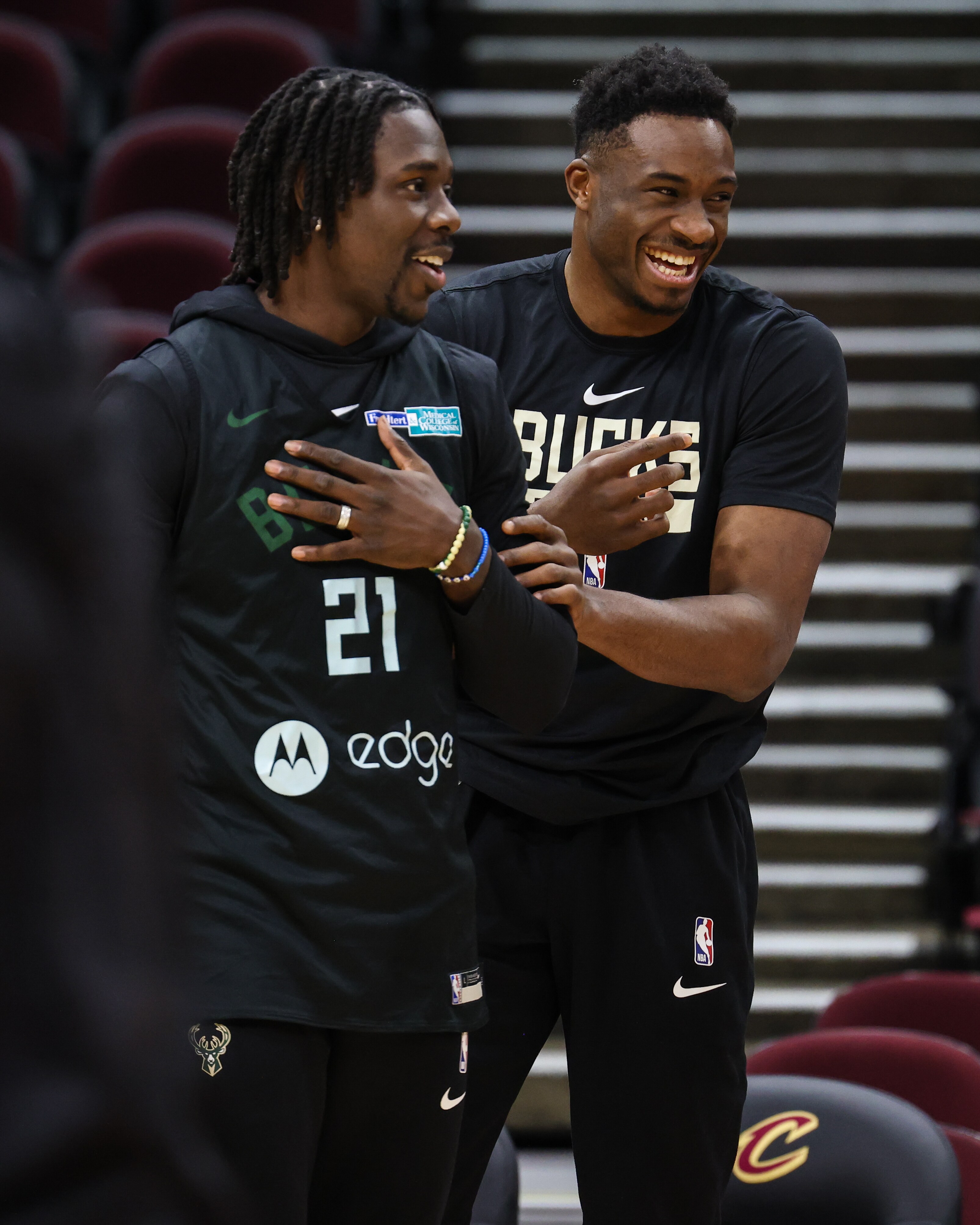 In Photos: Bucks Shootaround Ahead Of Cavaliers Game Photo Gallery ...