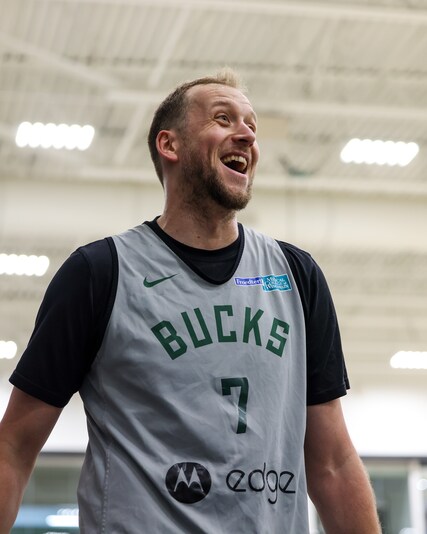 In Photos: Bucks Get In A Practice At Home Before Final Road Game Of ...