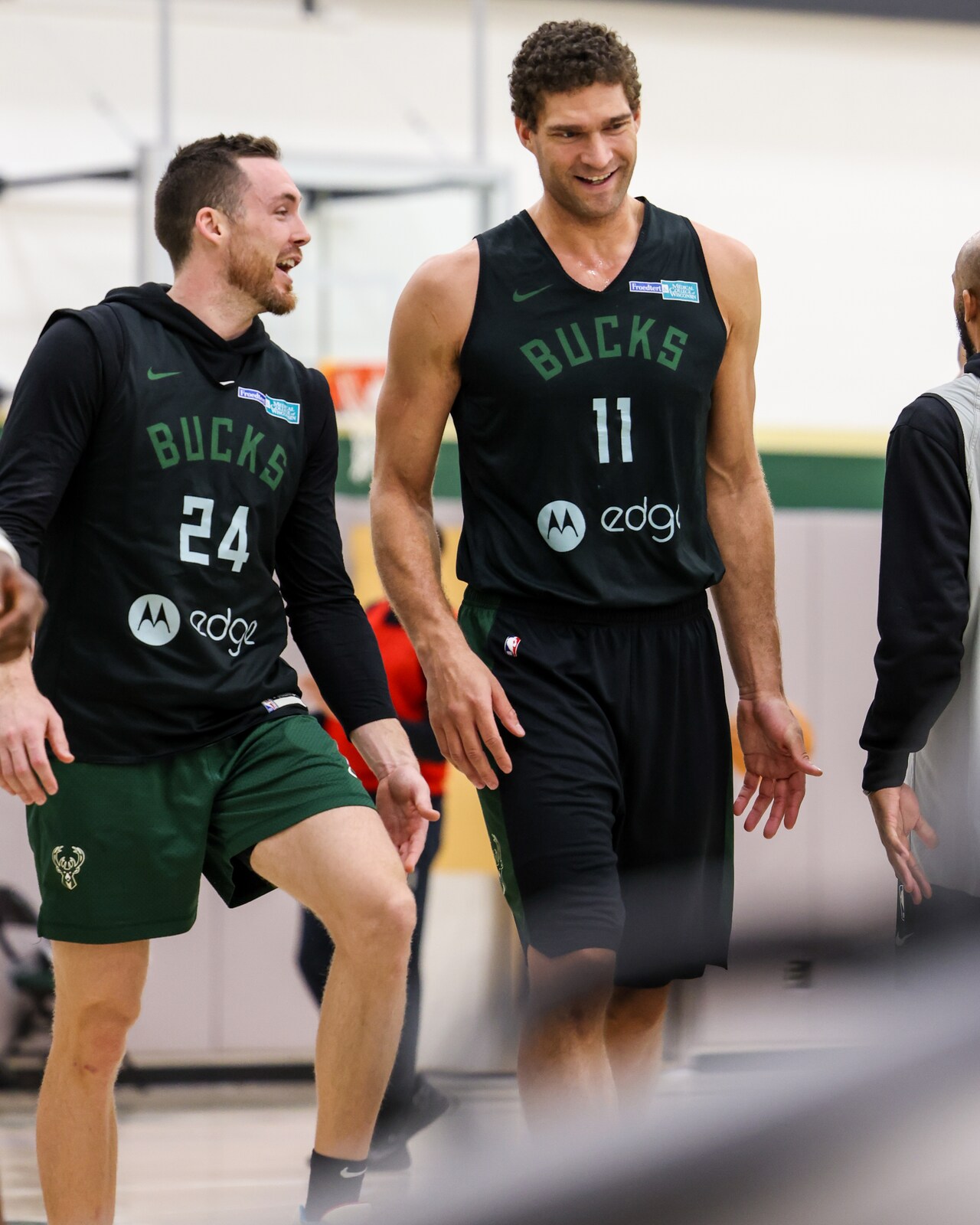 In Photos: Bucks Get In A Practice At Home Before Final Road Game Of ...