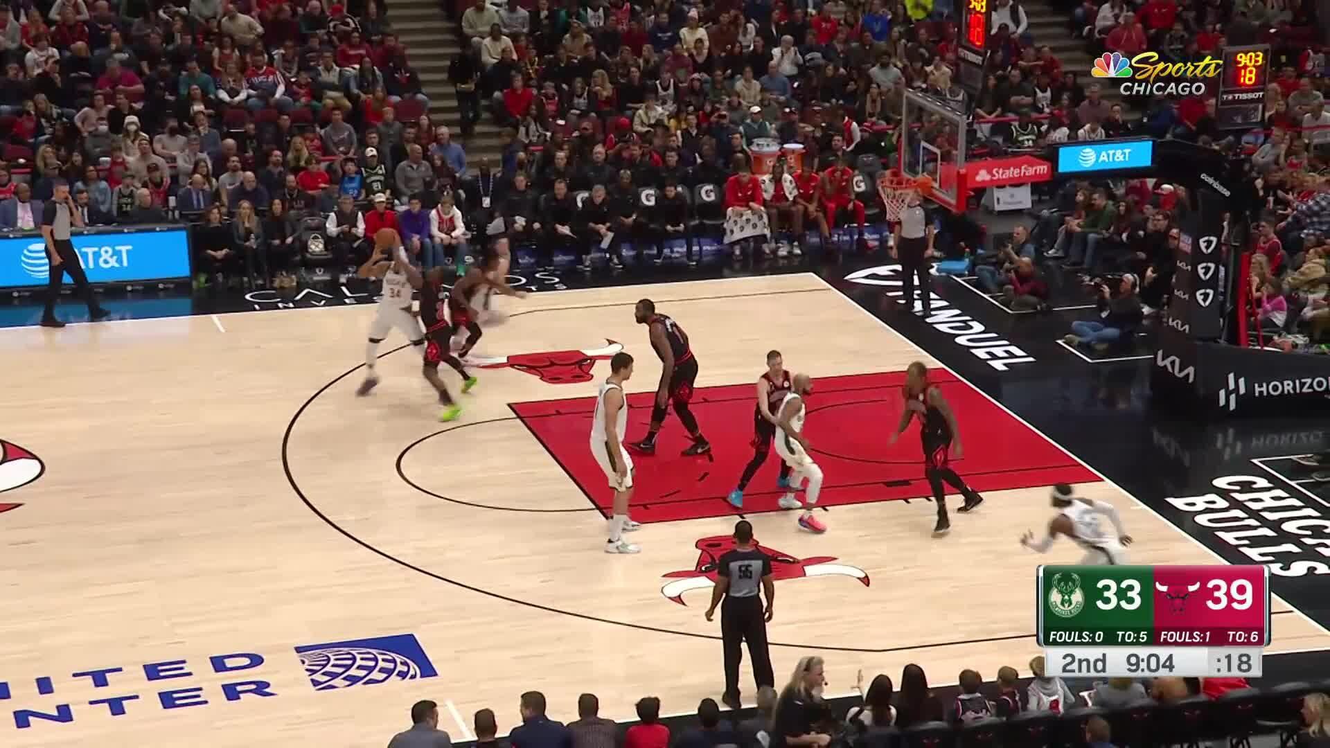 Giannis Creates Opening