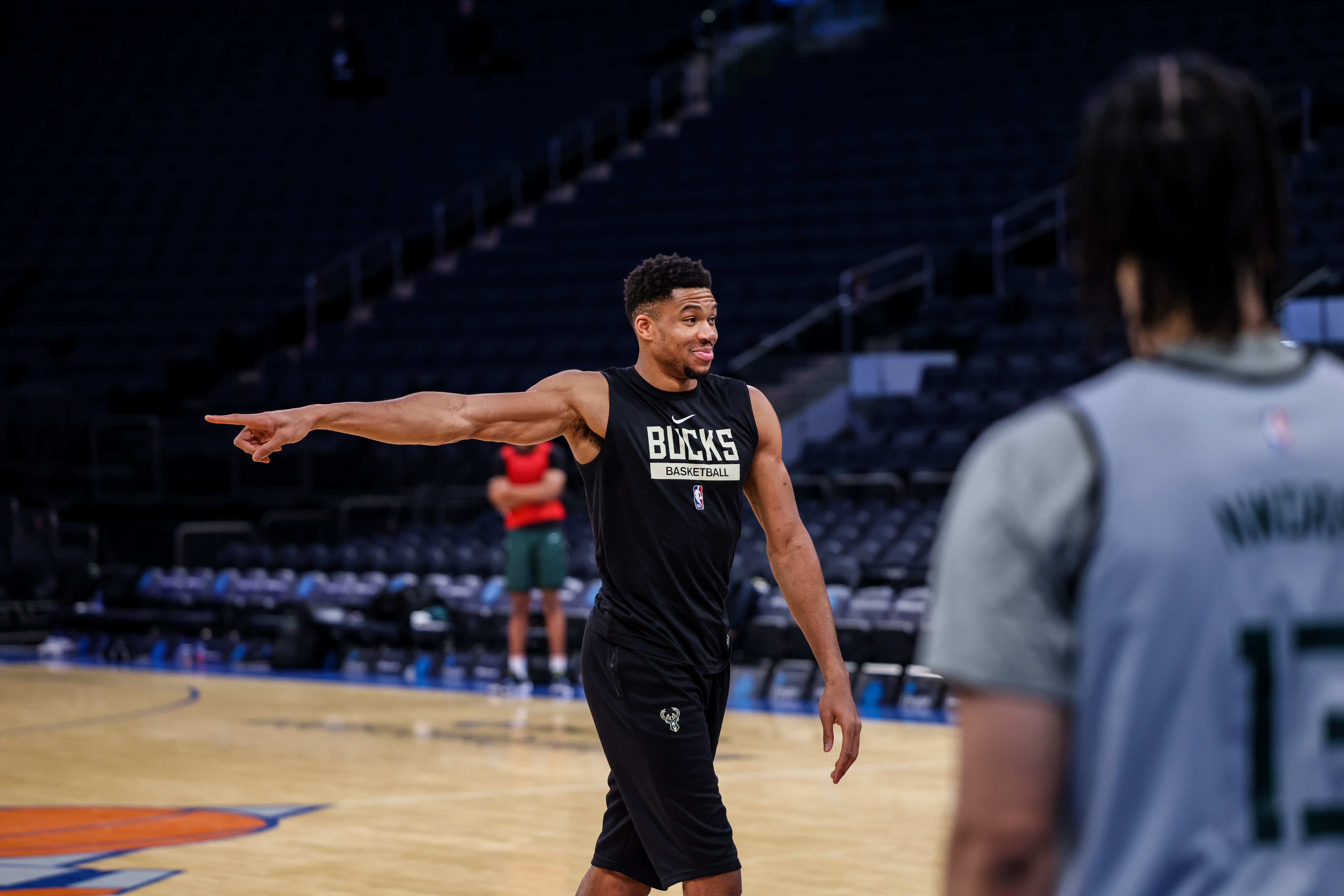 In Photos: Bucks Shootaround At The Garden Ahead Of Knicks Game Photo ...