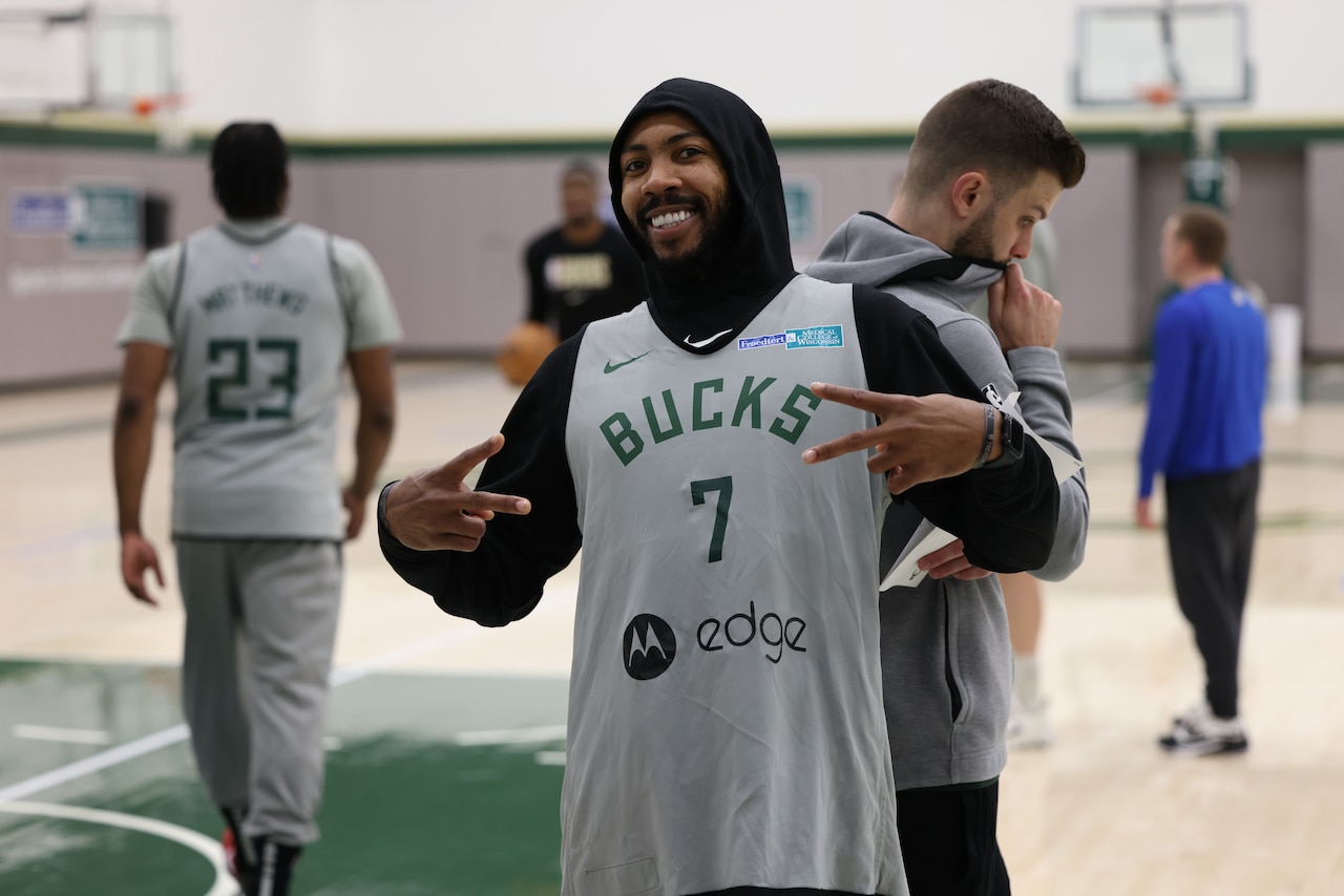 In Photos: Bucks Shootaround Ahead Of Nuggets Game | Milwaukee Bucks
