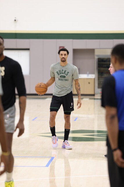 In Photos: Bucks Shootaround Ahead Of Nuggets Game | Milwaukee Bucks