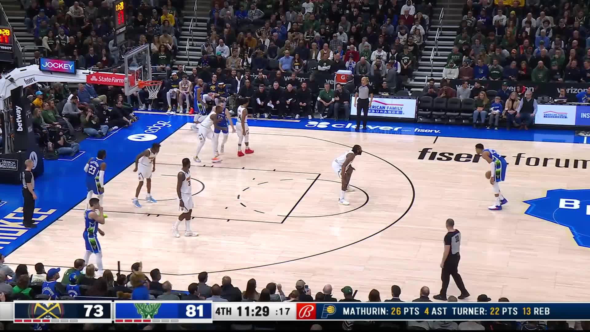 Denver Nuggets vs Milwaukee Bucks Jan 25, 2023 Game Summary