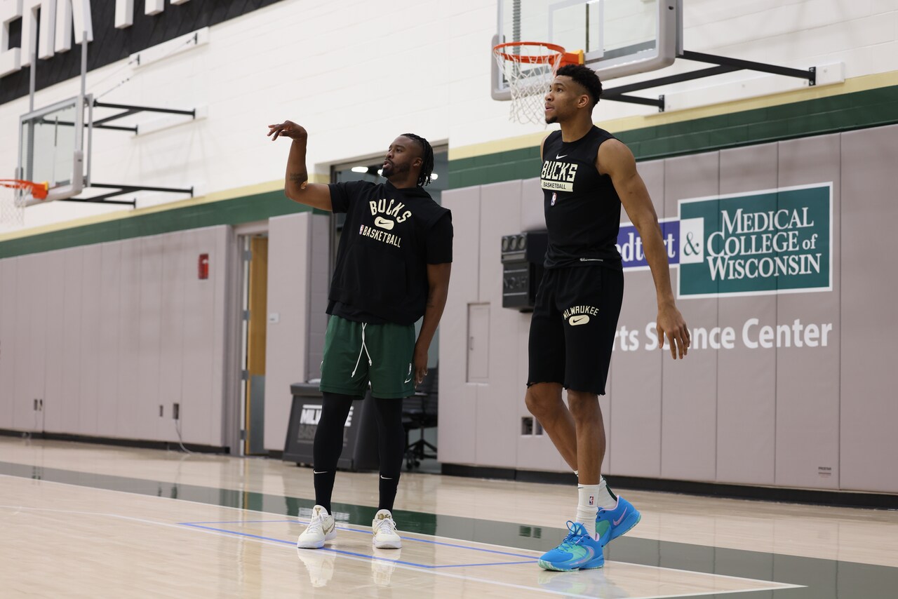 In Photos: Bucks Practice Ahead Of Sixers Matchup Photo Gallery | NBA.com