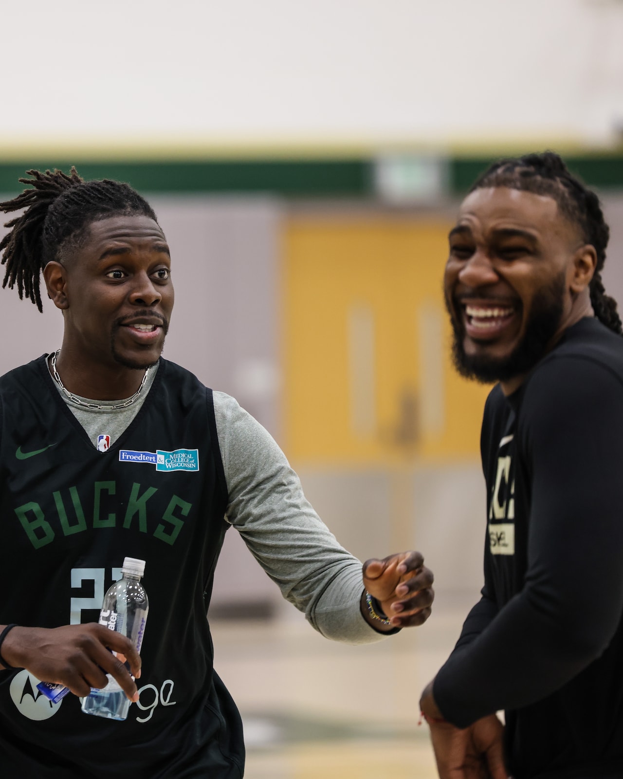 In Photos: Bucks Walk Through Ahead Of Game Two | Milwaukee Bucks
