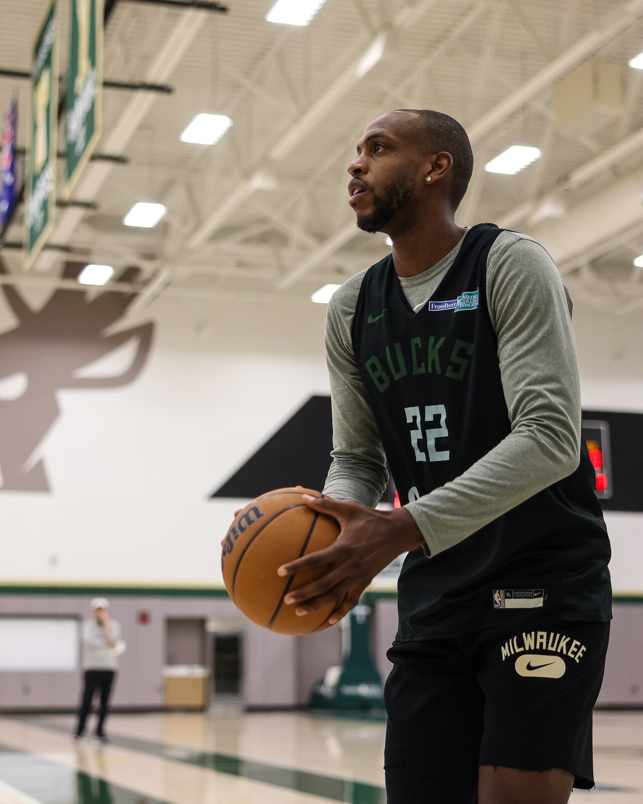 In Photos: Bucks Practice Before They Head To Miami | Milwaukee Bucks