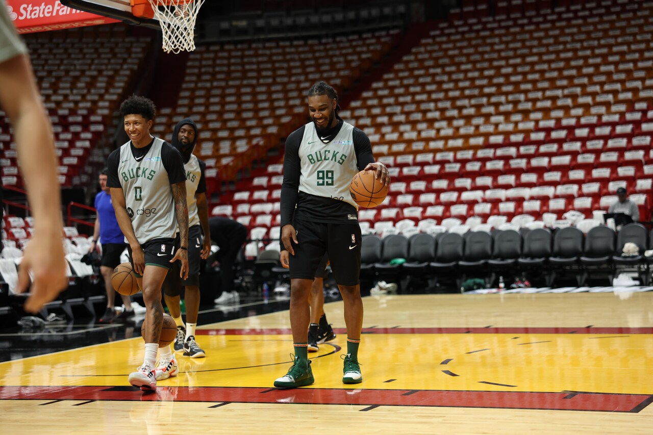 In Photos: Bucks Shootaround Ahead Of Game 4 Photo Gallery | NBA.com