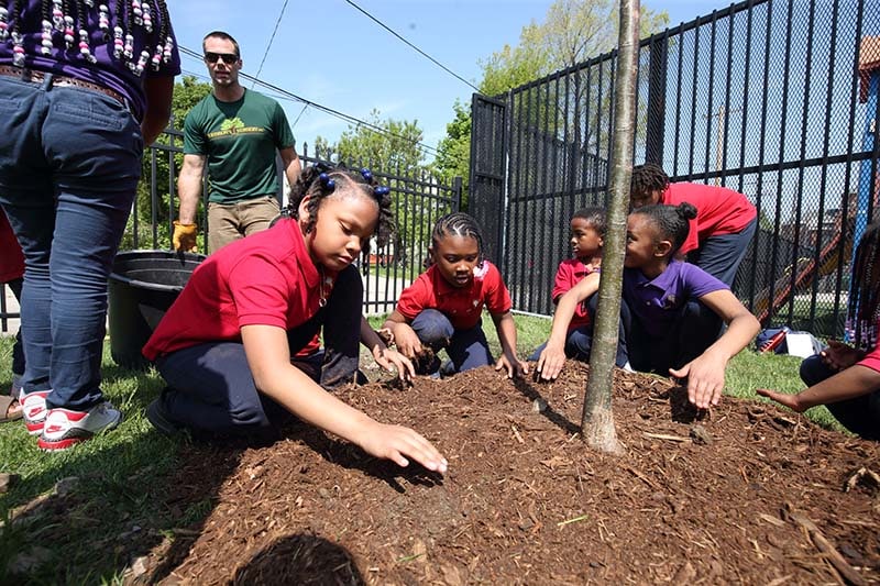 In Photos: ATC Trees For Threes - Milwaukee Prep | Milwaukee Bucks