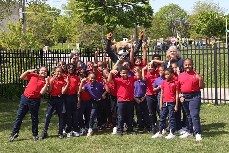 In Photos: ATC Trees For Threes - Milwaukee Prep | Milwaukee Bucks