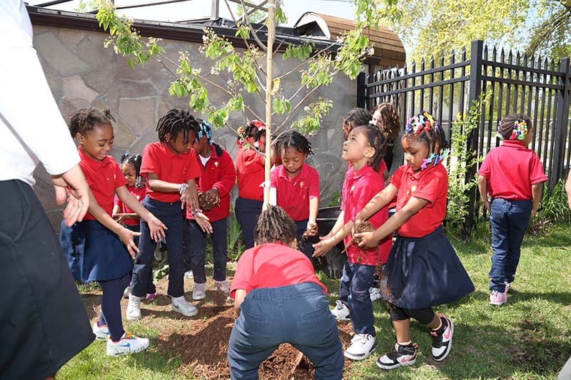 In Photos: ATC Trees For Threes - Milwaukee Prep | Milwaukee Bucks