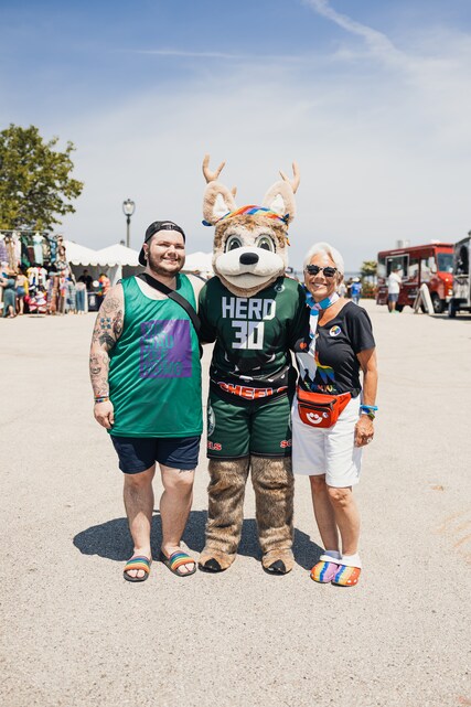 In Photos: Bucks Celebrate Pride Weekend In Milwaukee | Milwaukee Bucks
