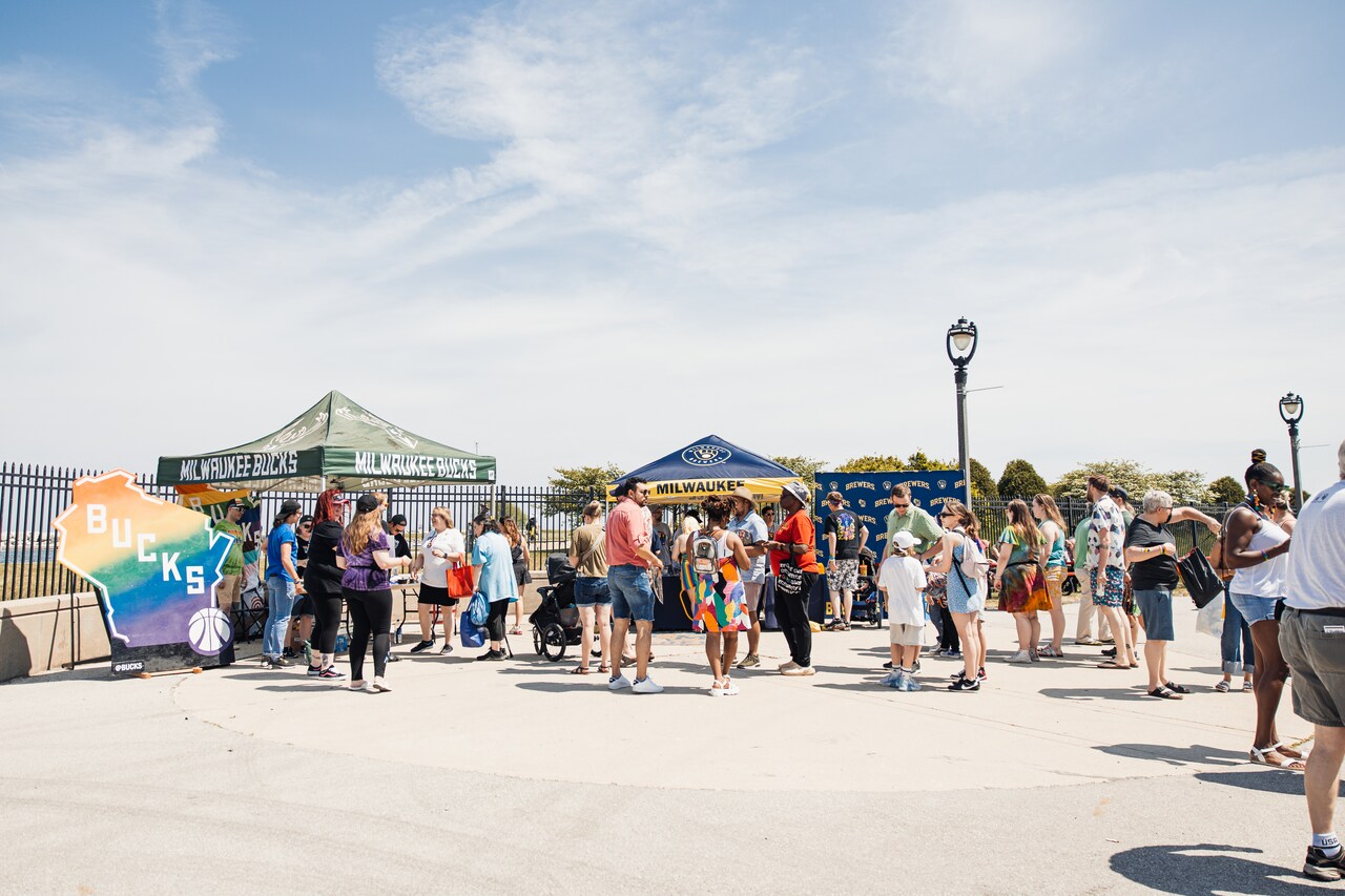In Photos: Bucks Celebrate Pride Weekend In Milwaukee | Milwaukee Bucks