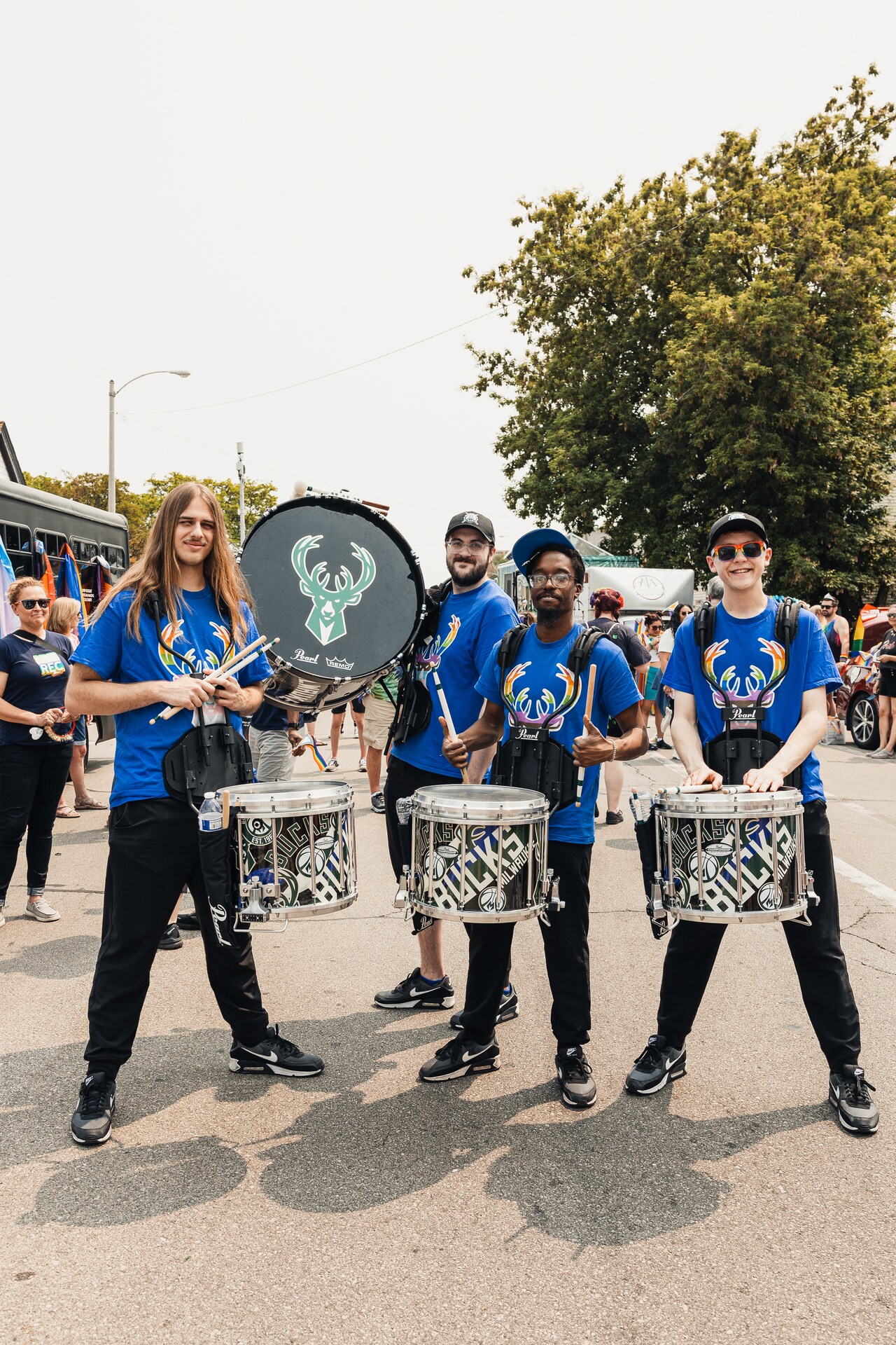 In Photos: Bucks Celebrate Pride Weekend In Milwaukee | Milwaukee Bucks