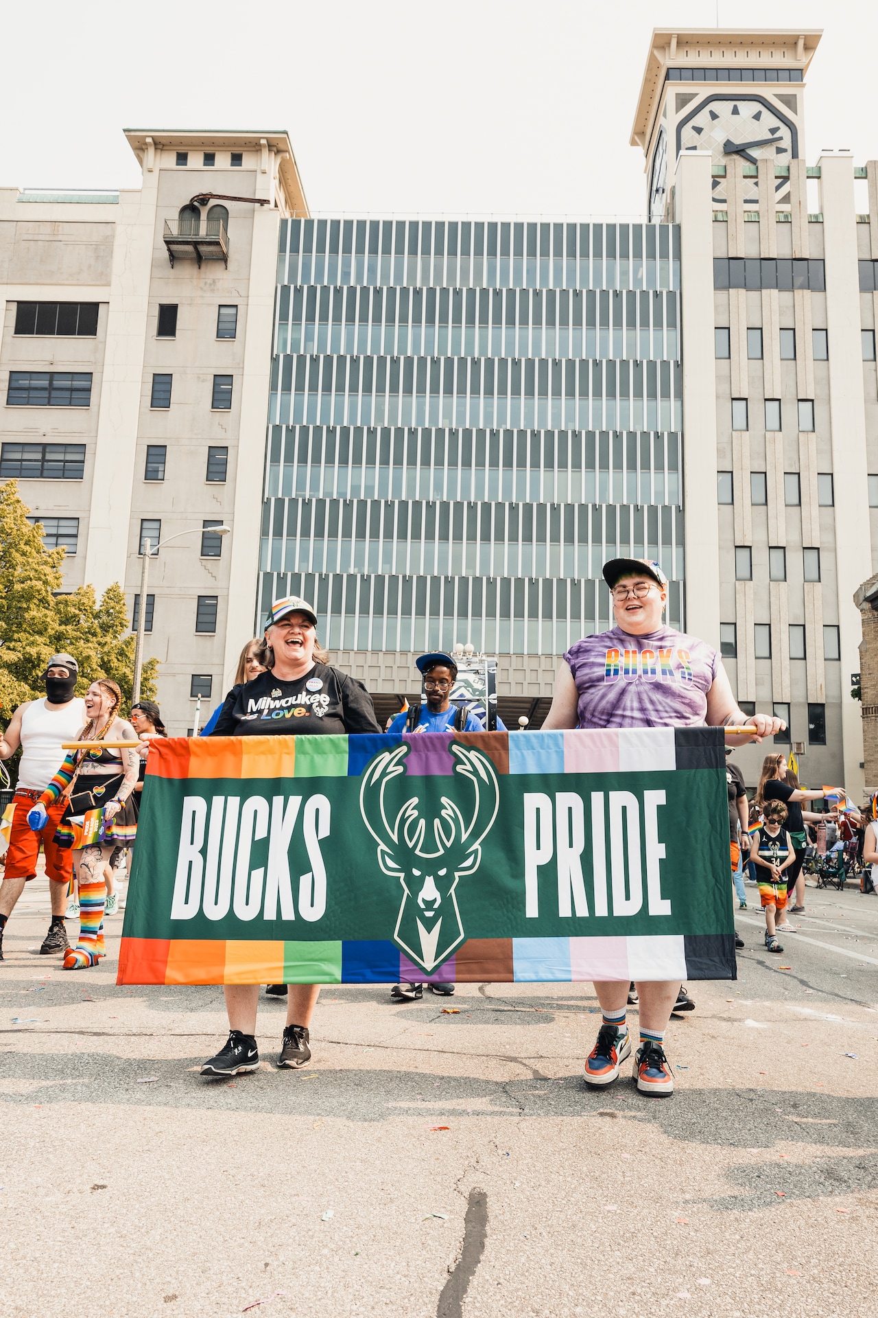 In Photos: Bucks Celebrate Pride Weekend In Milwaukee | Milwaukee Bucks