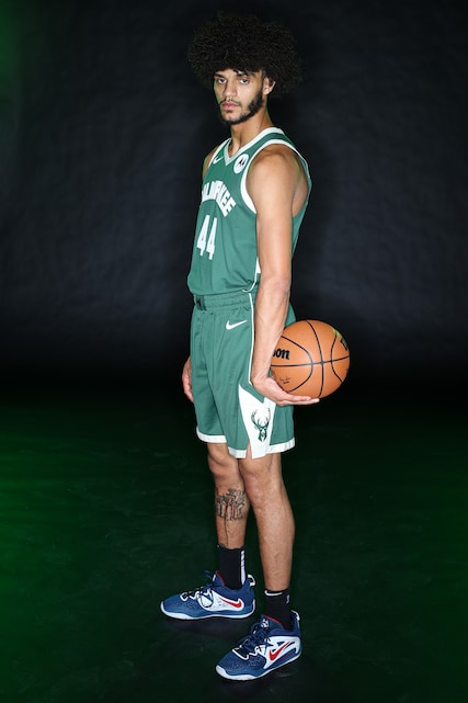 In Photos: Andre Jackson Jr. Rookie Photo Shoot | Milwaukee Bucks