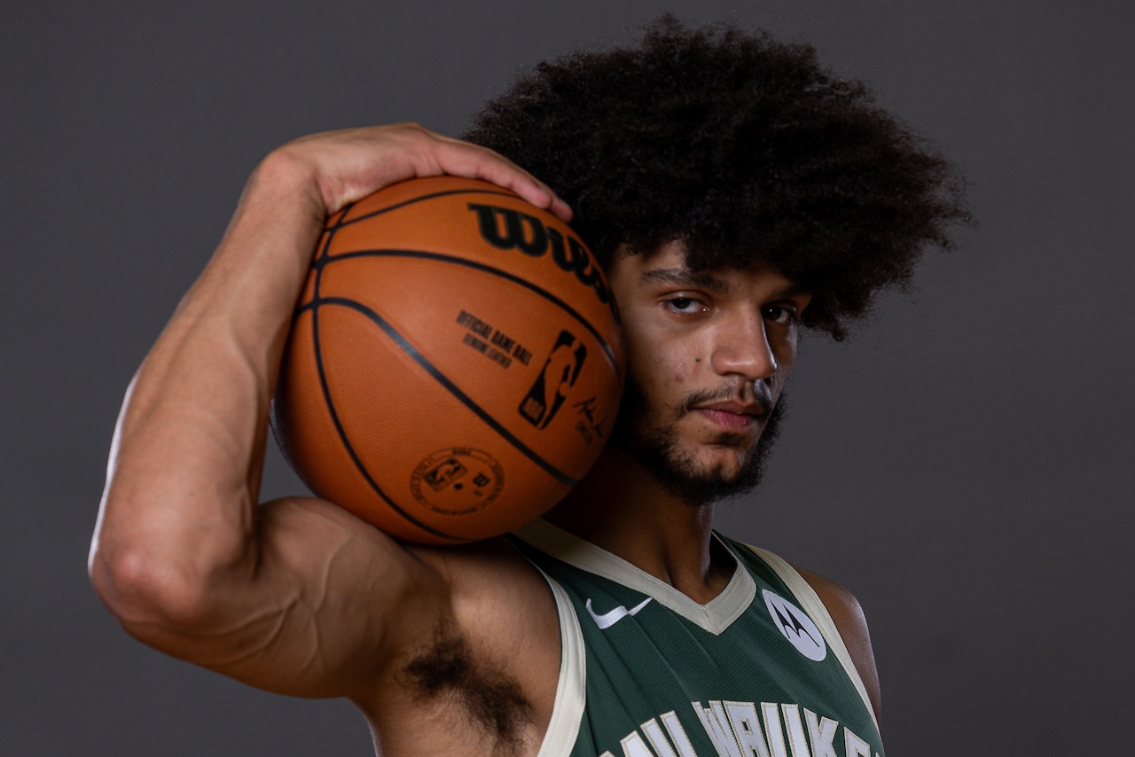 In Photos: Andre Jackson Jr. Rookie Photo Shoot | Milwaukee Bucks