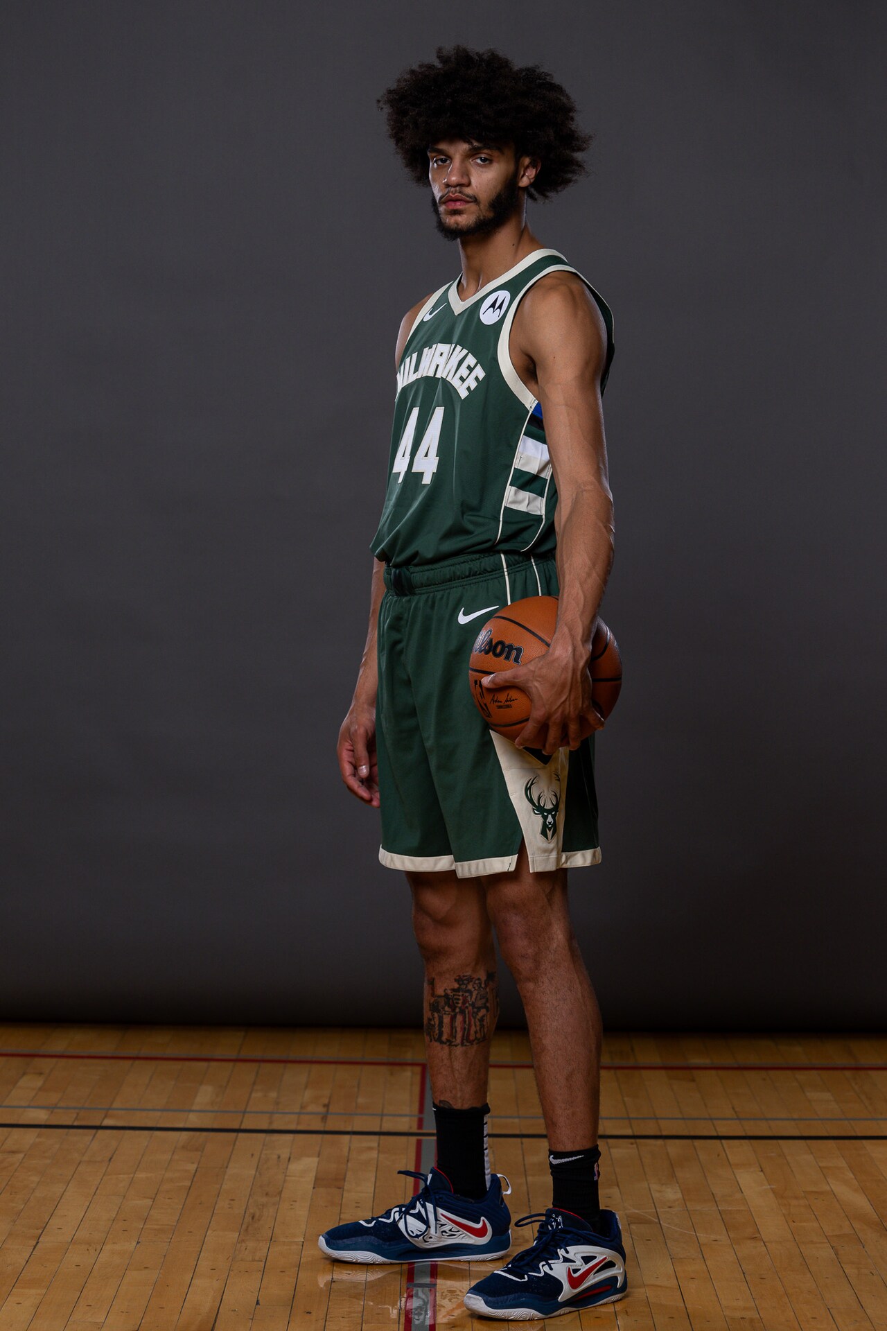 In Photos: Andre Jackson Jr. Rookie Photo Shoot | Milwaukee Bucks