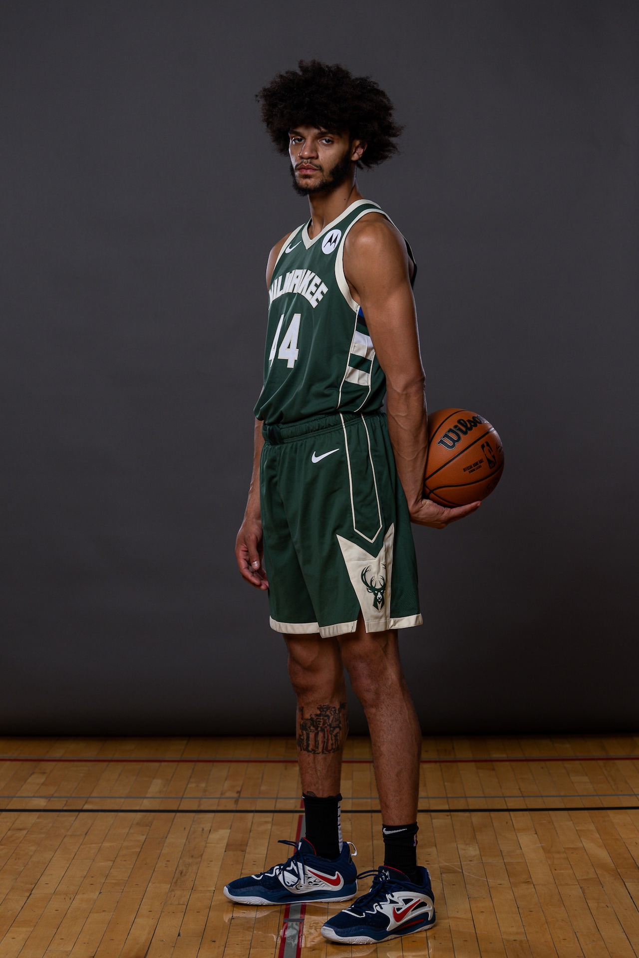 In Photos: Andre Jackson Jr. Rookie Photo Shoot | Milwaukee Bucks