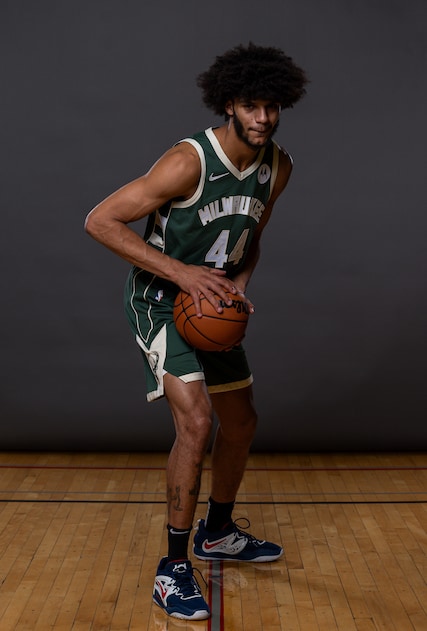 In Photos: Andre Jackson Jr. Rookie Photo Shoot | Milwaukee Bucks