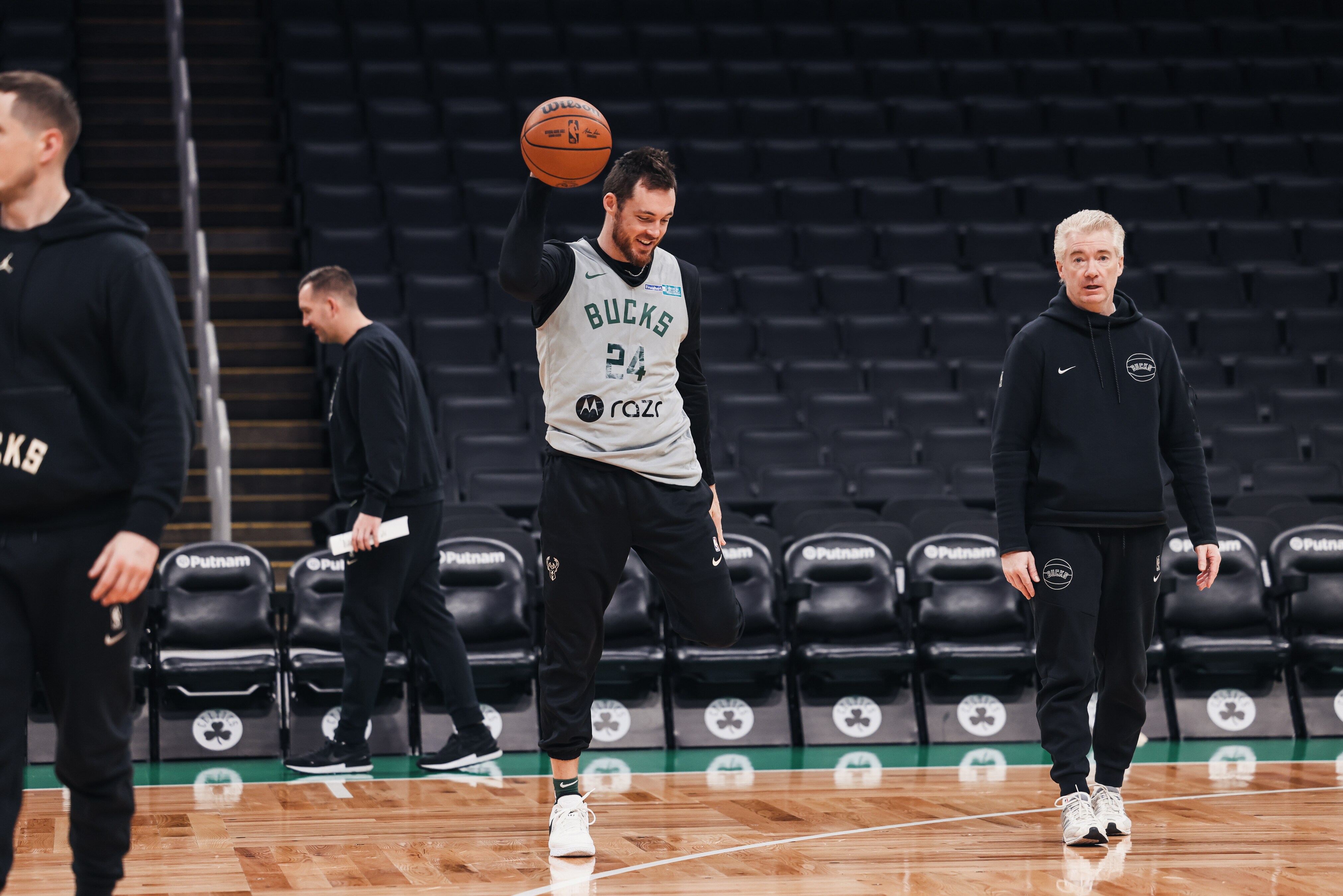 In Photos: Bucks shootaround in Boston | 11.22.23 Photo Gallery | NBA.com