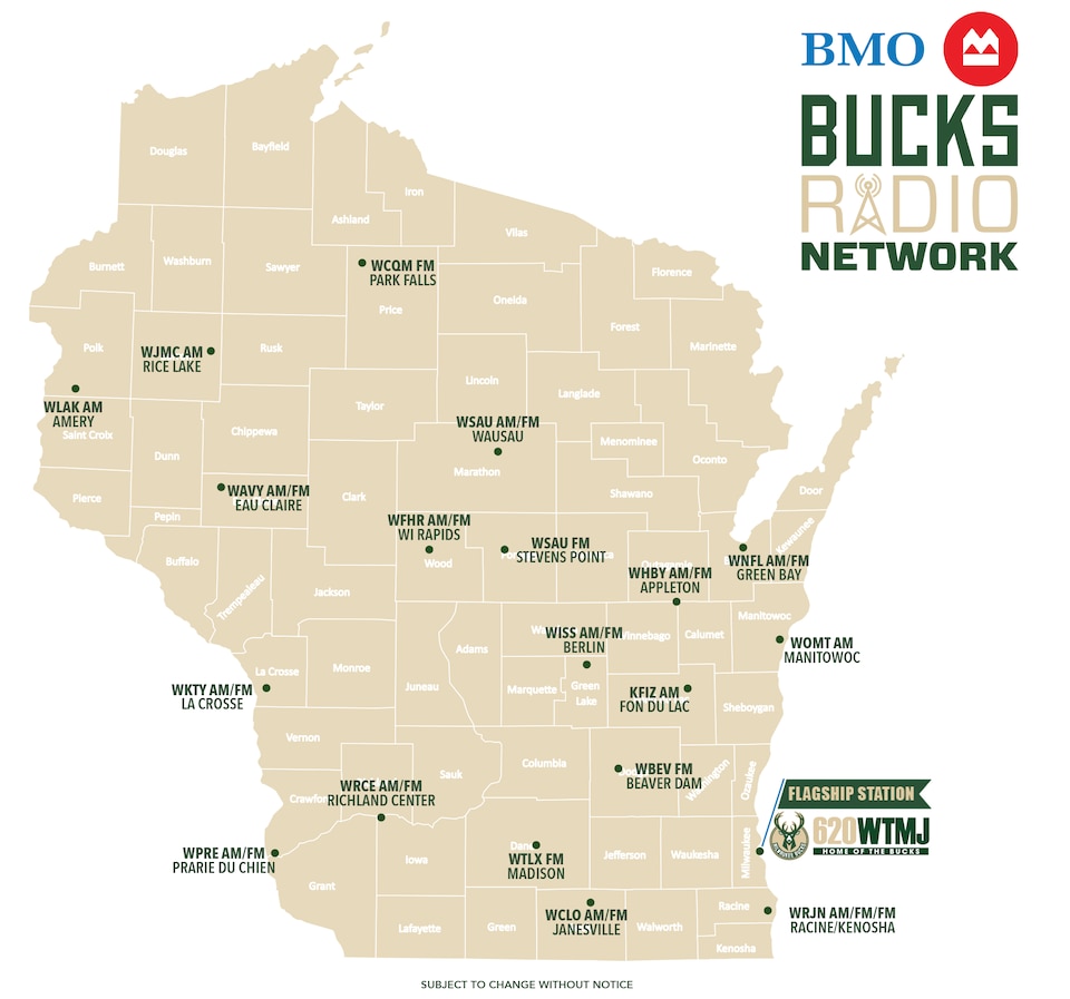 Radio Network | Milwaukee Bucks