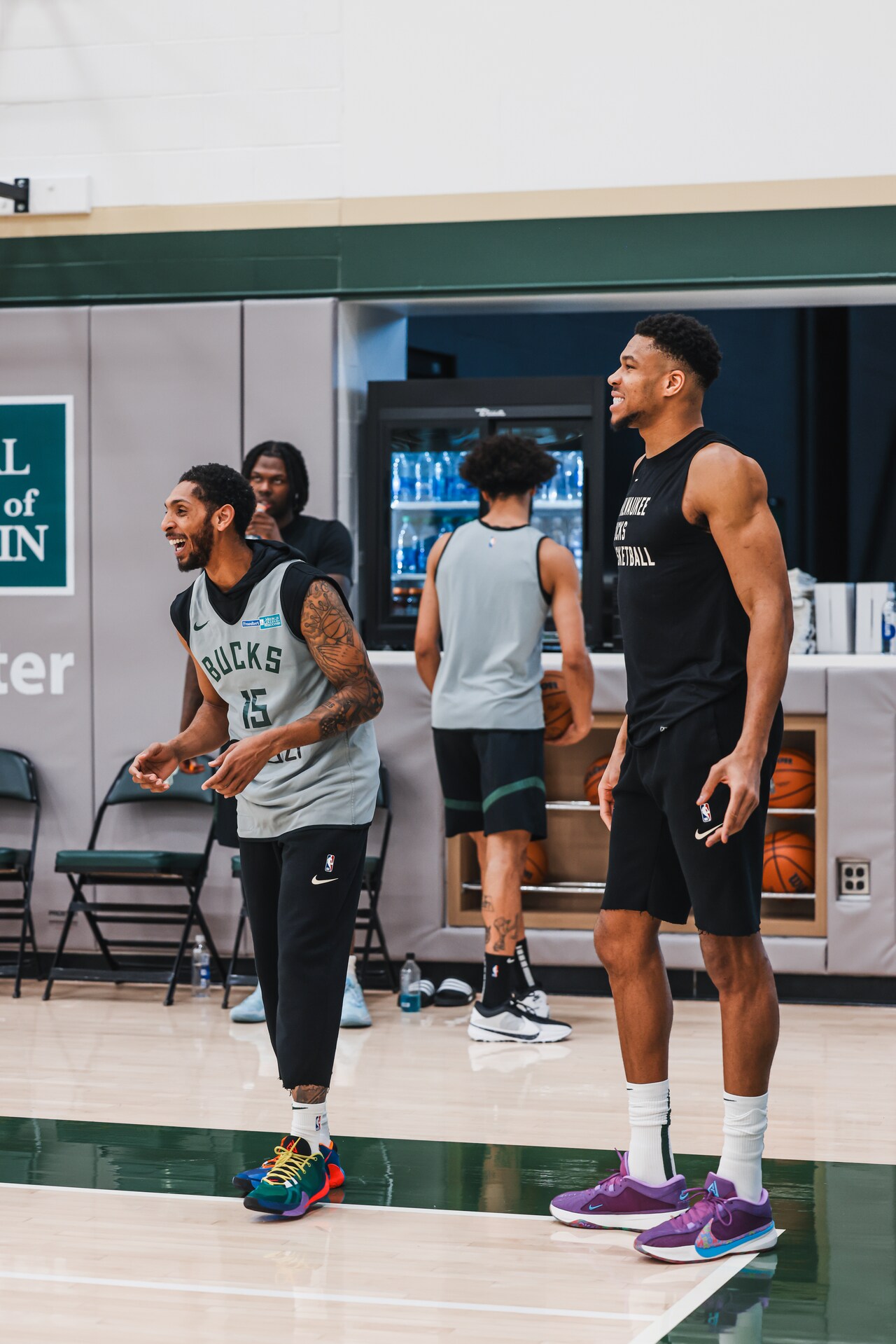 In Photos: Bucks shootaround in Milwaukee | 1.26.24 | Milwaukee Bucks