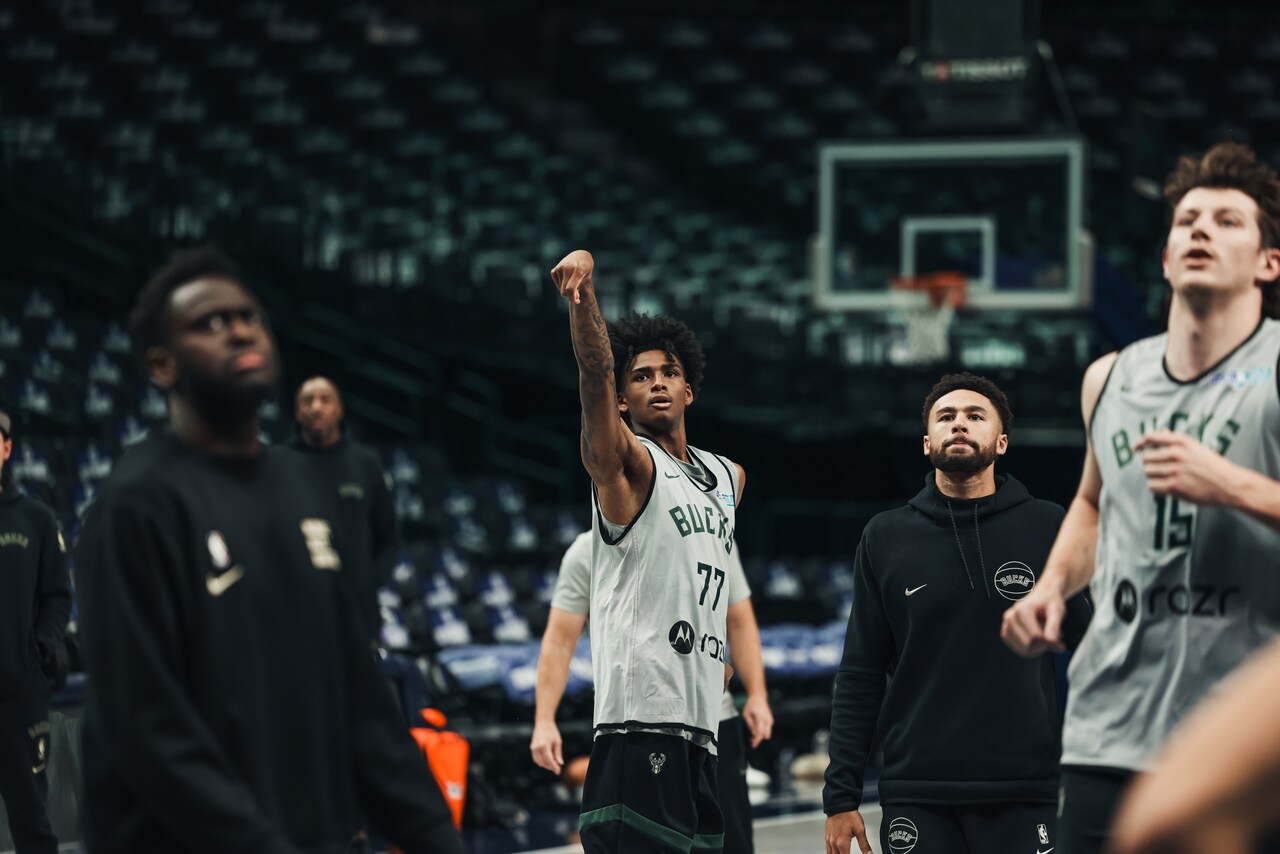 In Photos: Bucks shootaround in Dallas | 10.17.24 | Milwaukee Bucks