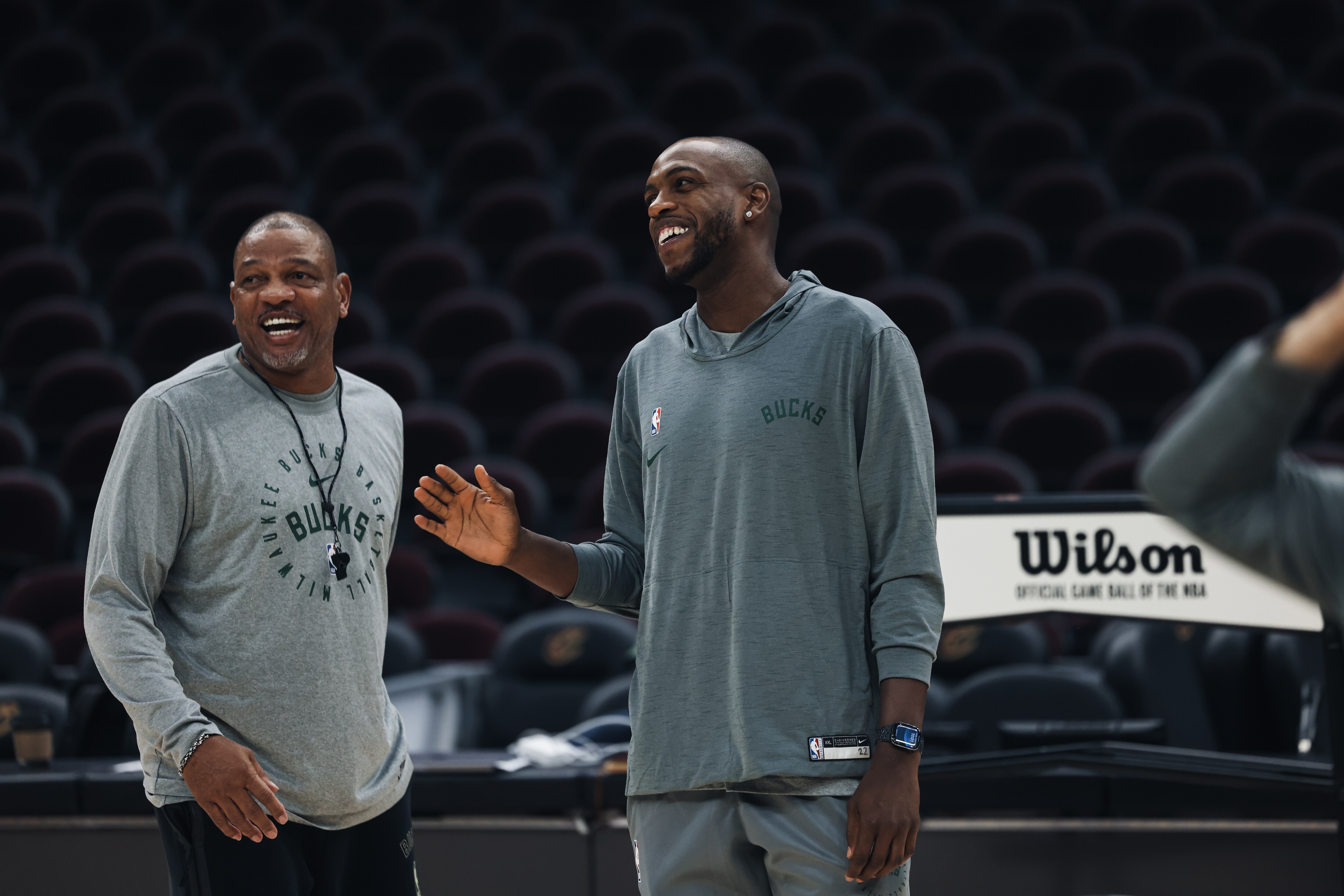 In Photos: Bucks shootaround in Cleveland | 11.4.24 | Milwaukee Bucks