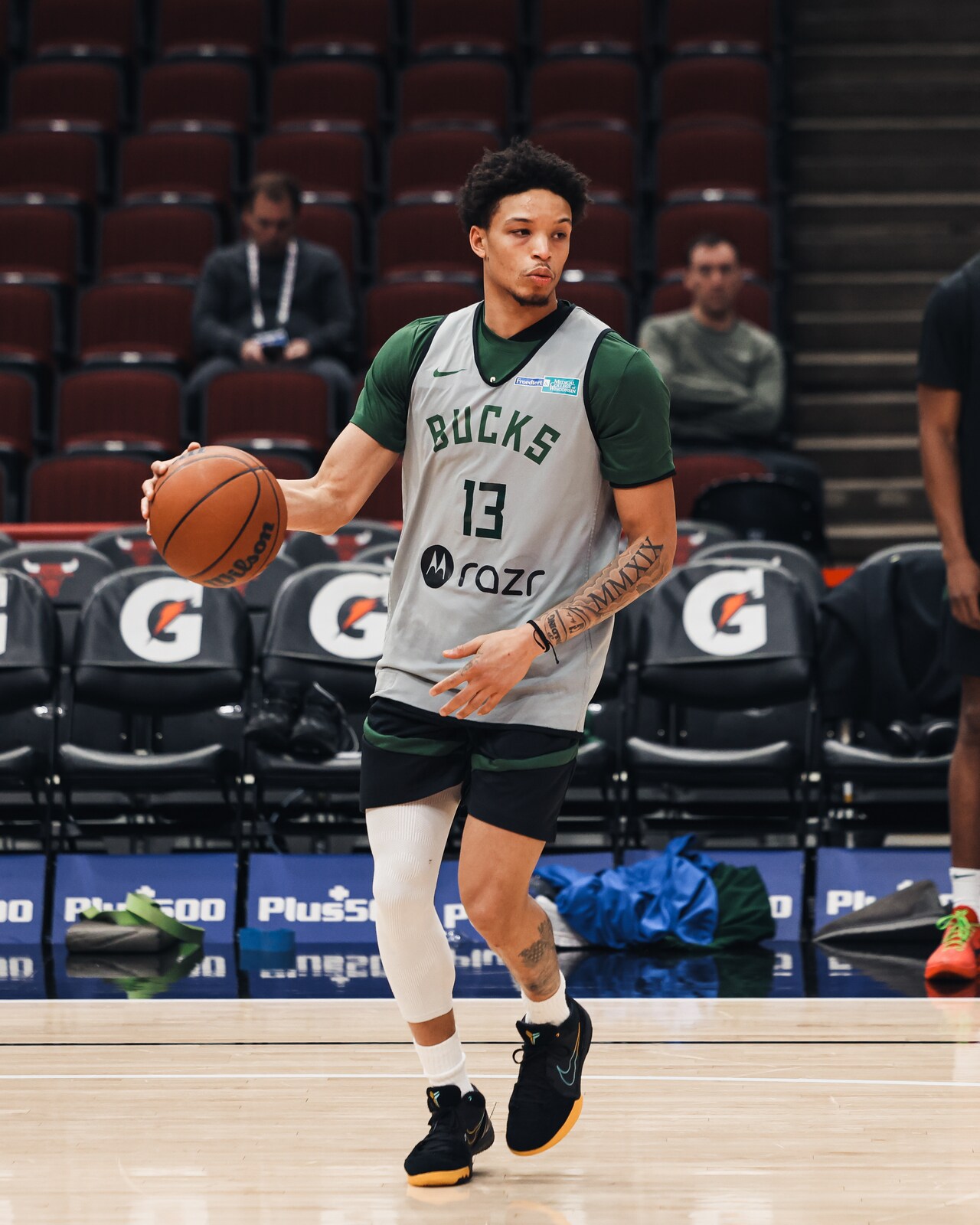 In Photos: Bucks shootaround in Chicago | 12.23.24 | Milwaukee Bucks