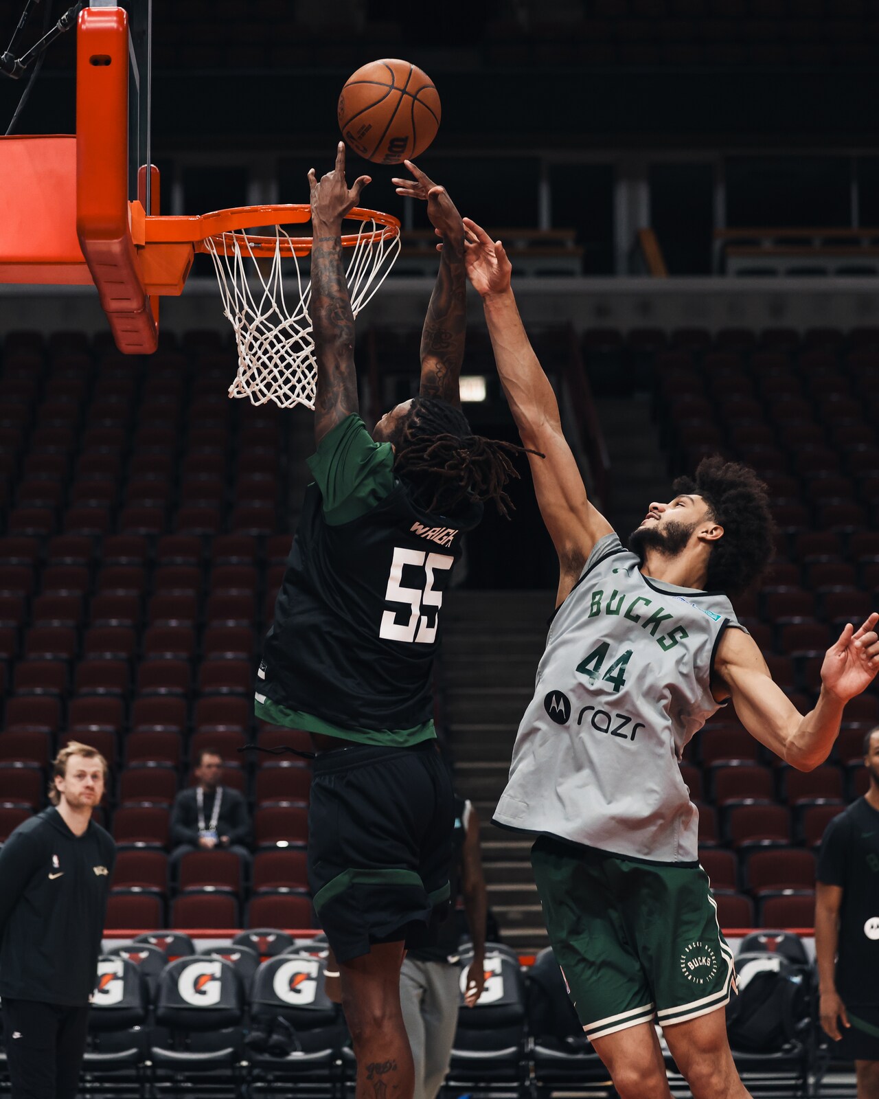 In Photos: Bucks shootaround in Chicago | 12.23.24 | Milwaukee Bucks