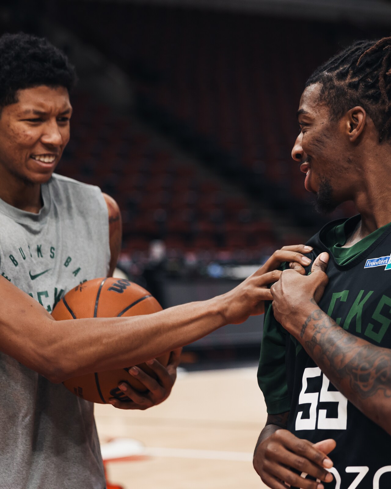 In Photos: Bucks shootaround in Chicago | 12.23.24 | Milwaukee Bucks