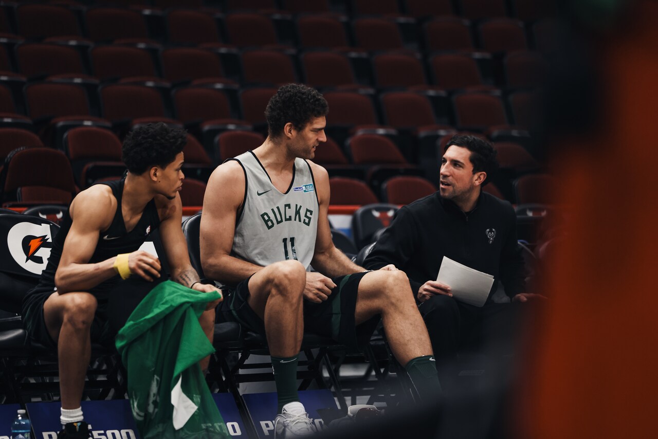 In Photos: Bucks shootaround in Chicago | 12.28.24 | Milwaukee Bucks