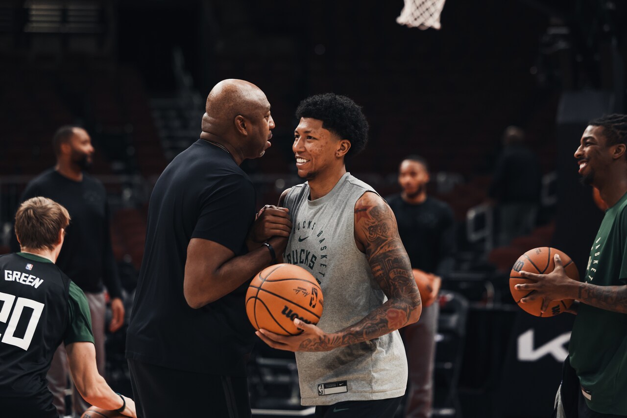 In Photos: Bucks shootaround in Chicago | 12.28.24 | Milwaukee Bucks