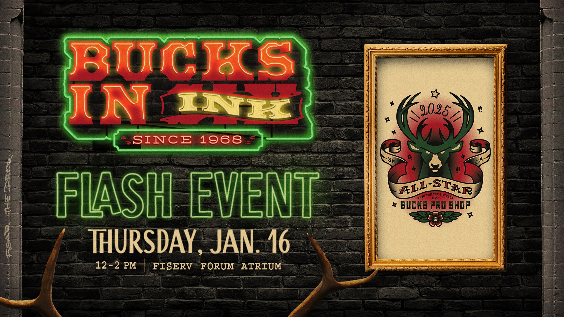 Milwaukee Bucks to Host "Bucks in Ink" Flash Event with Local Tattoo ...