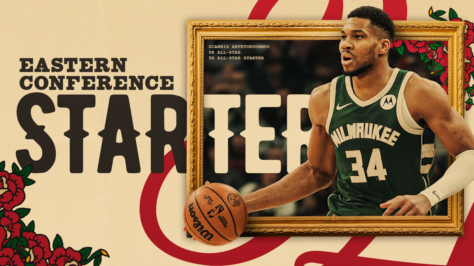 Giannis Antetokounmpo Selected as 2025 NBA All-Star Game Starter | Milwaukee Bucks