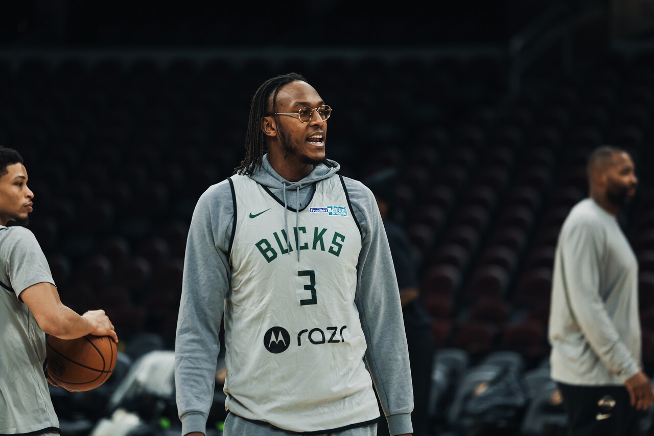 In Photos: Bucks shootaround in Cleveland | 11.17.25 | Milwaukee Bucks