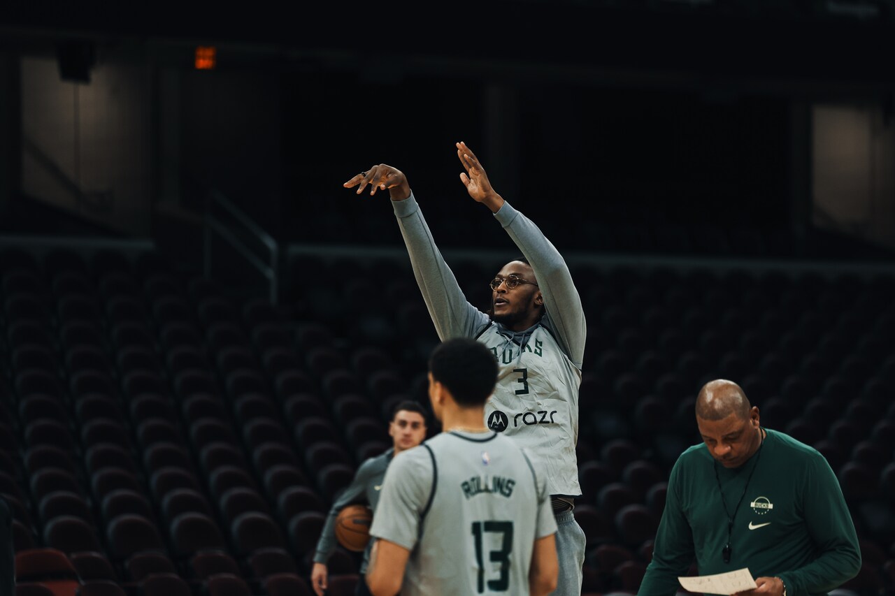 In Photos: Bucks shootaround in Cleveland | 11.17.25 | Milwaukee Bucks