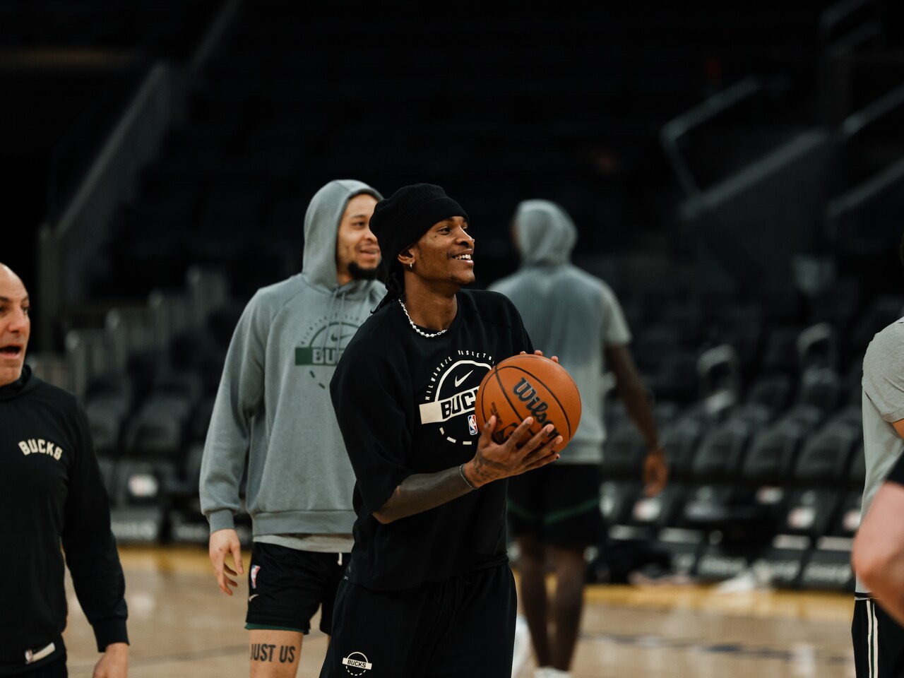 In Photos: Bucks practice in San Francisco | 1.6.26 | Milwaukee Bucks